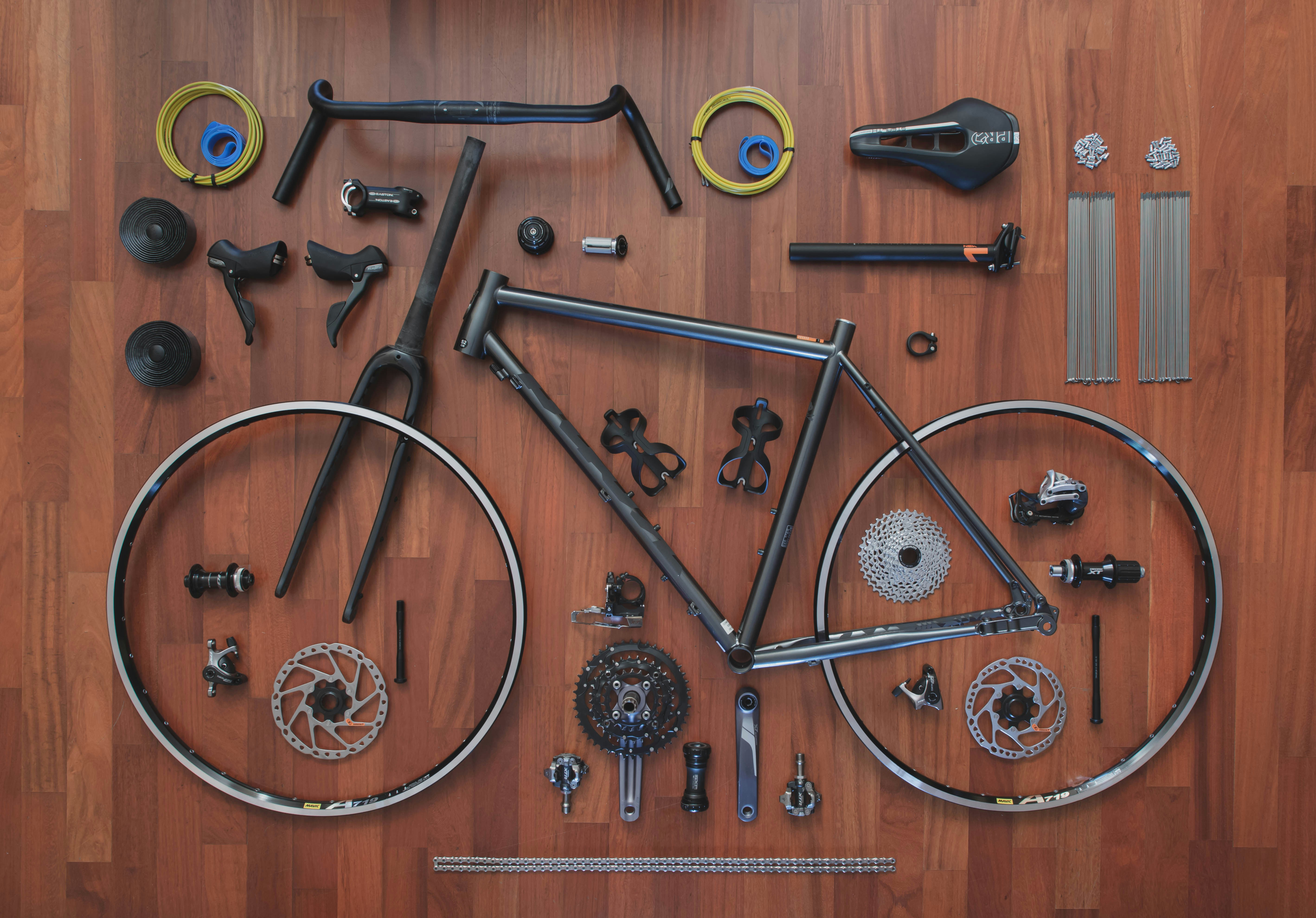 A bicycle with a wooden frame photo – Free Bicycle Image on Unsplash