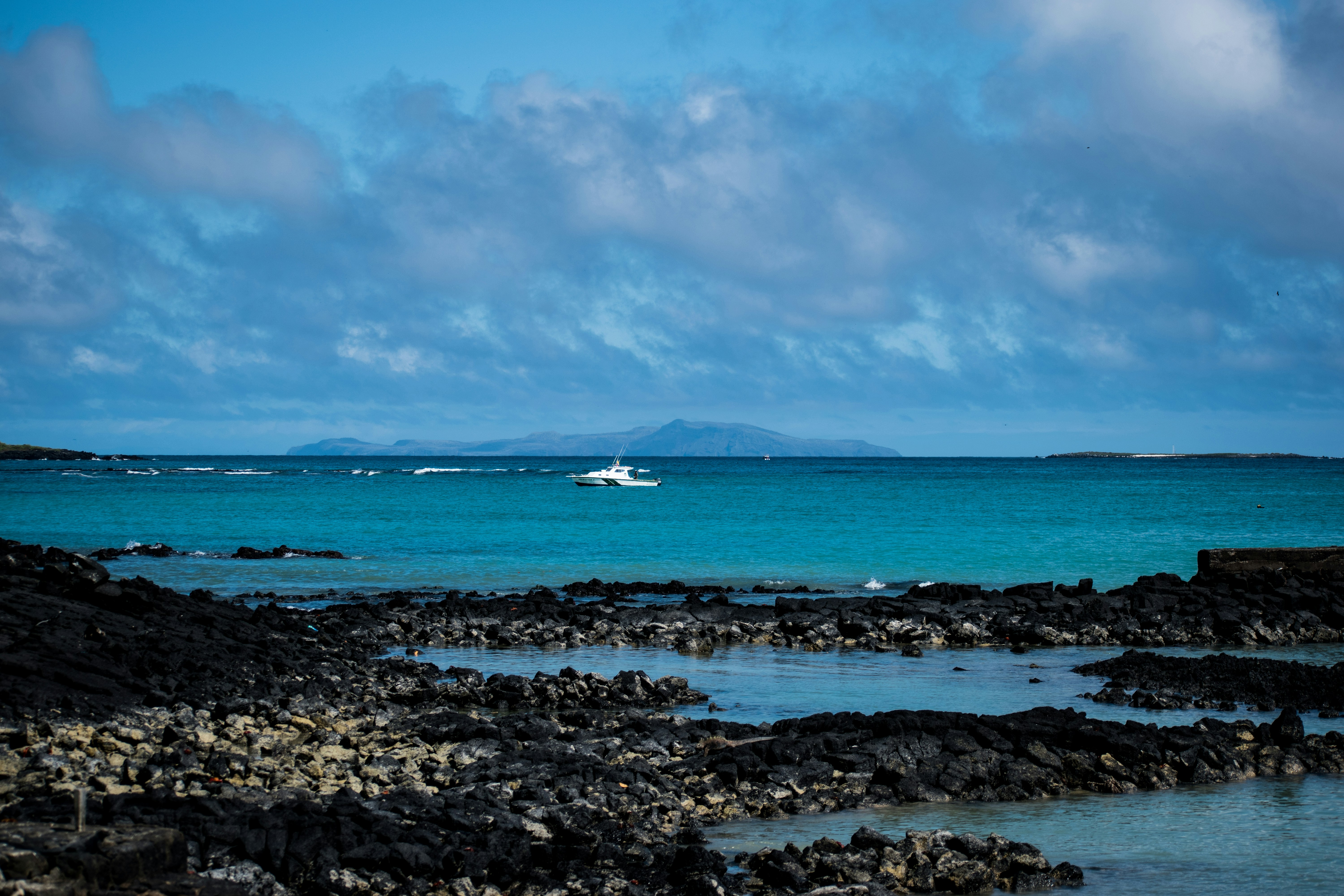 Serenity on the Azure Waves