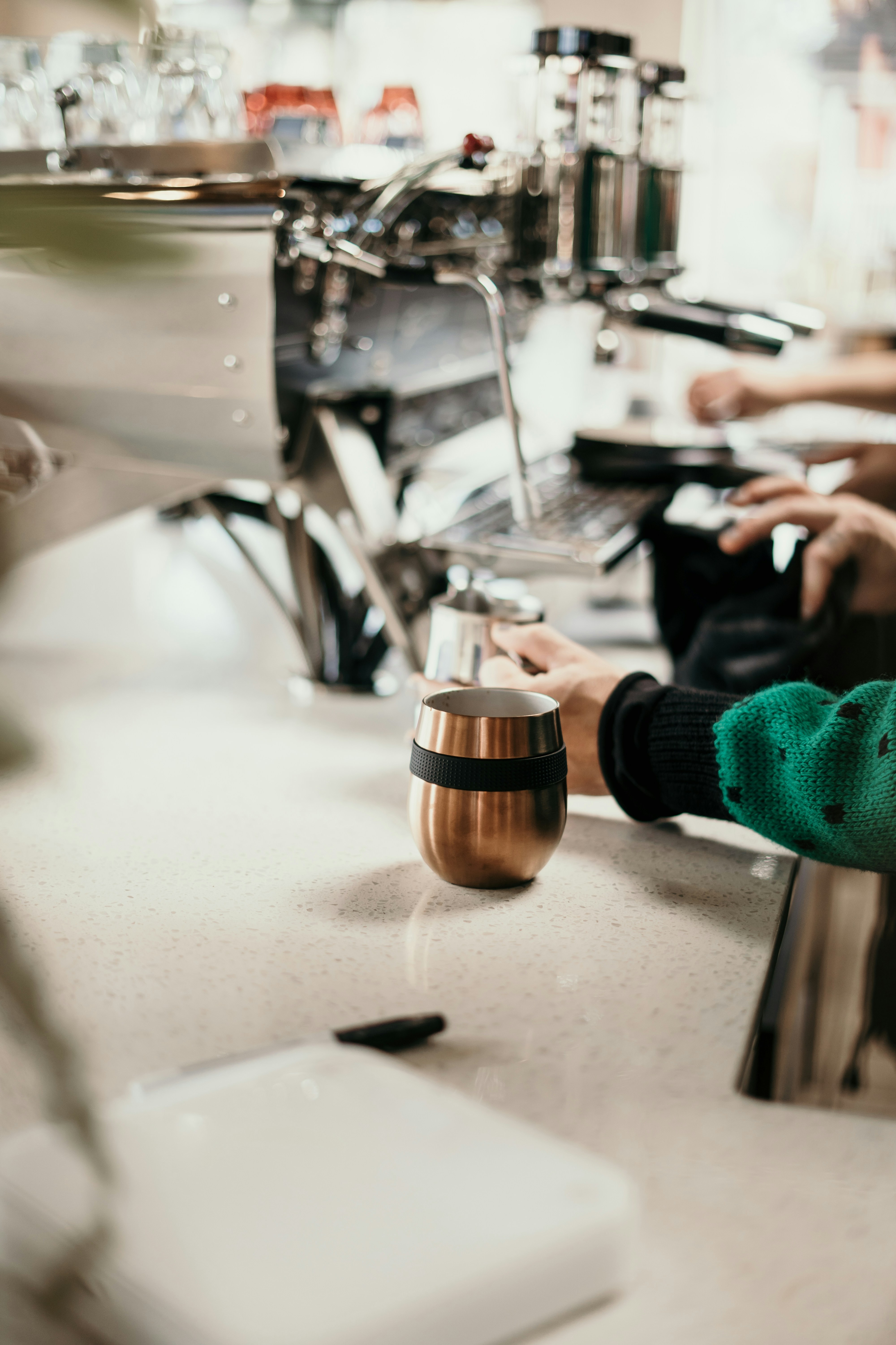 A person working in a laboratory photo – Free Espresso machine Image on ...
