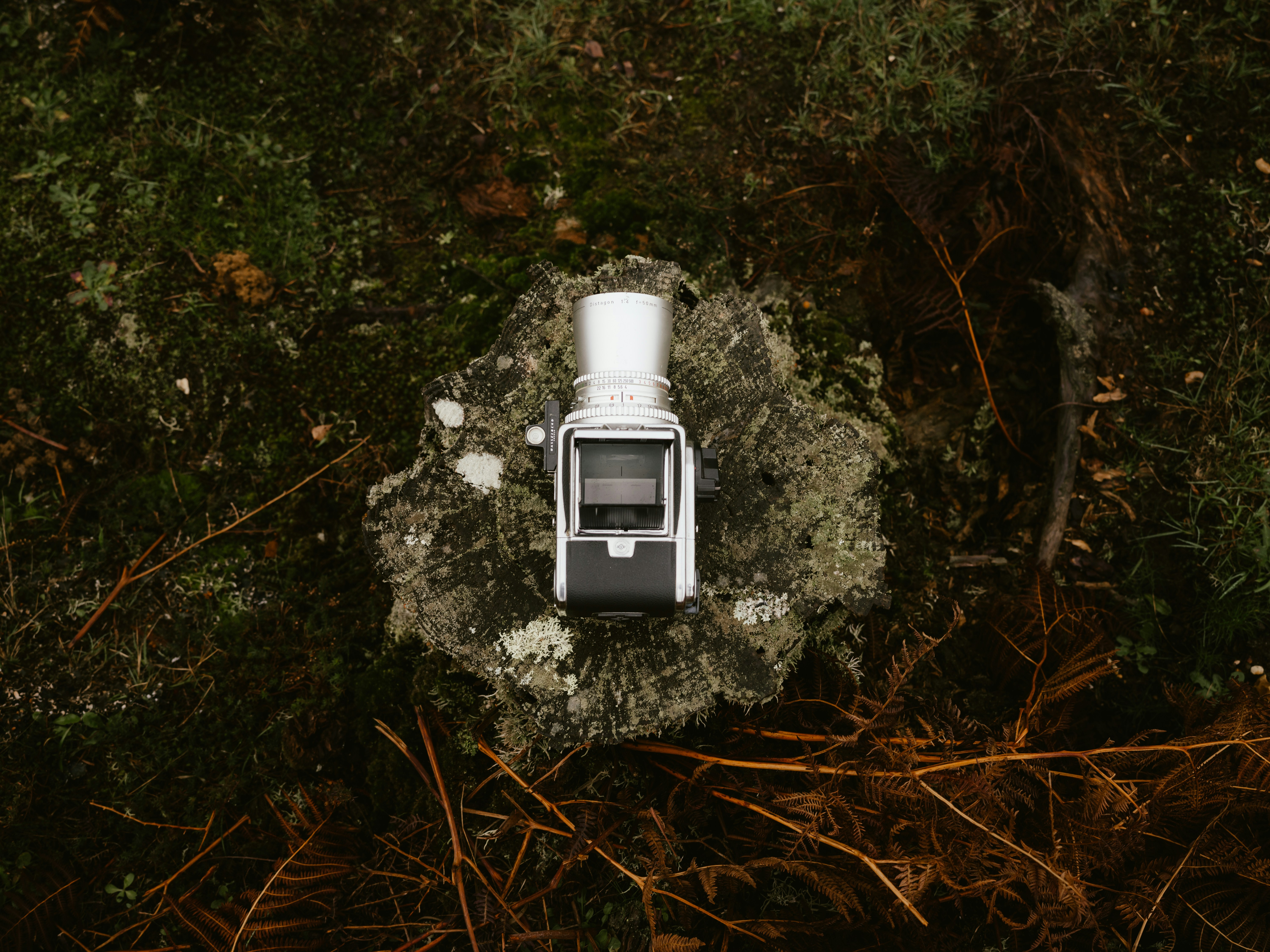 a small light house on a rock