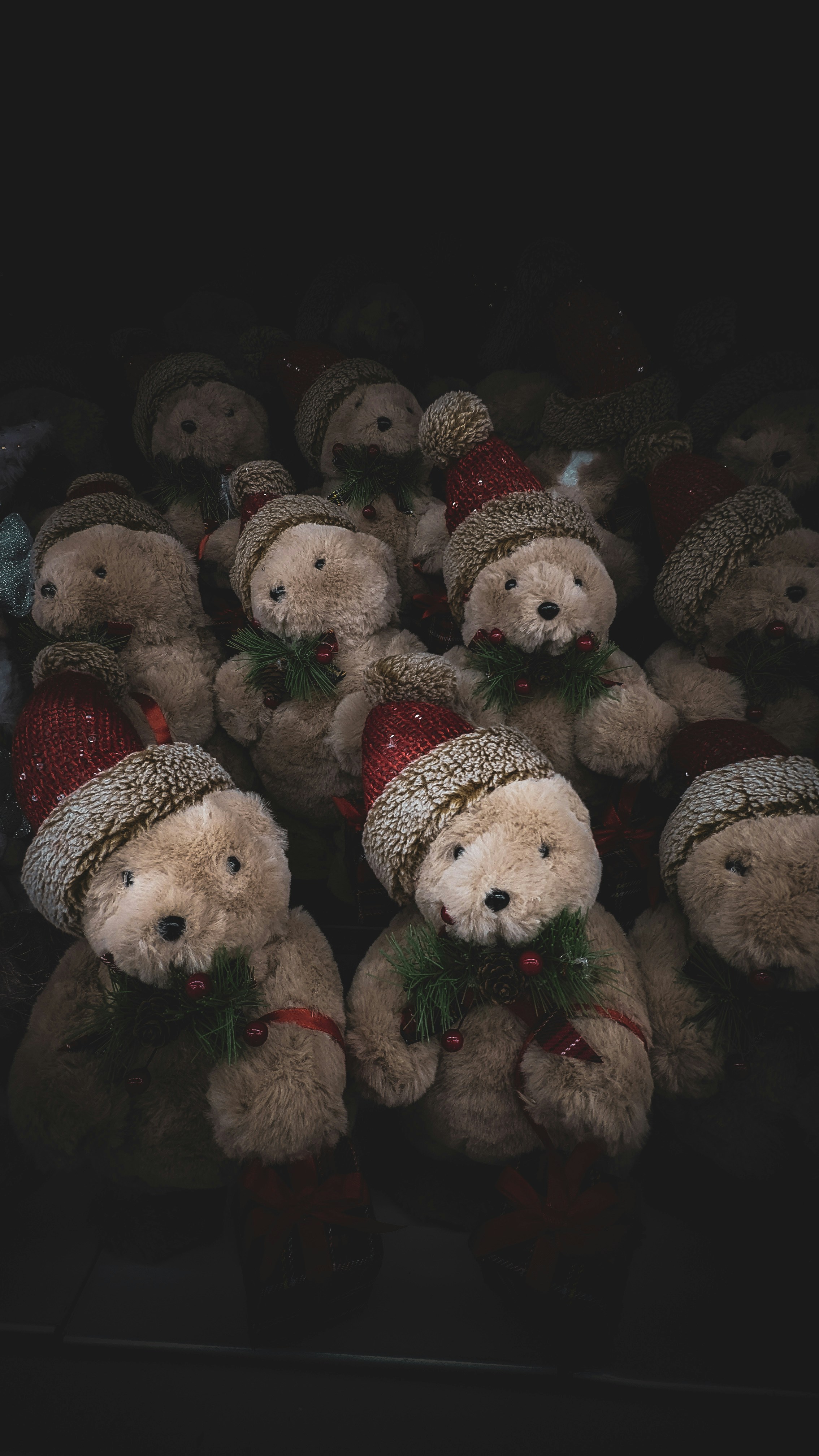 A group of teddy bears sit in a pile photo – Free Teddy bear Image on ...