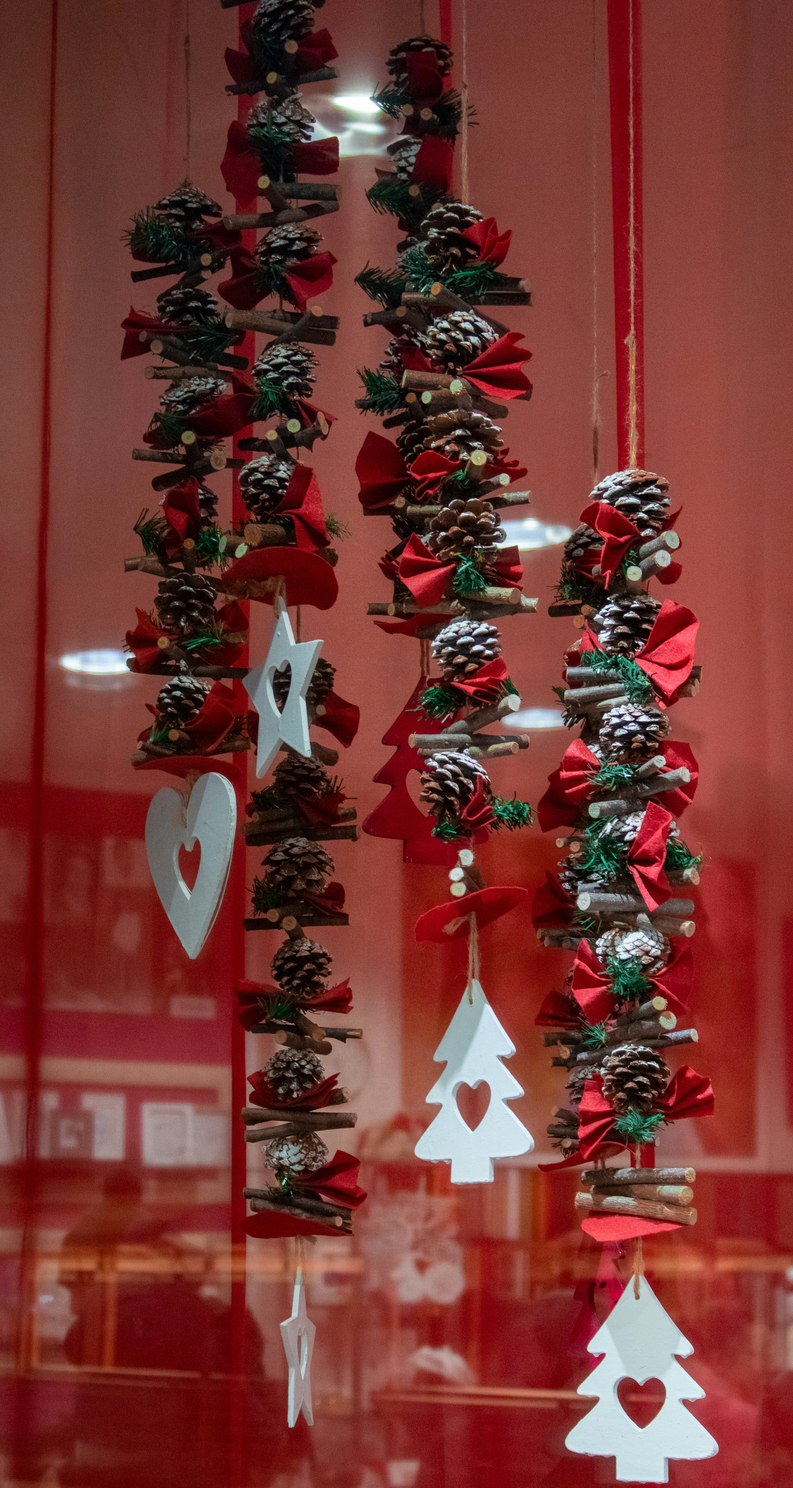 Christmas decoration in a shop