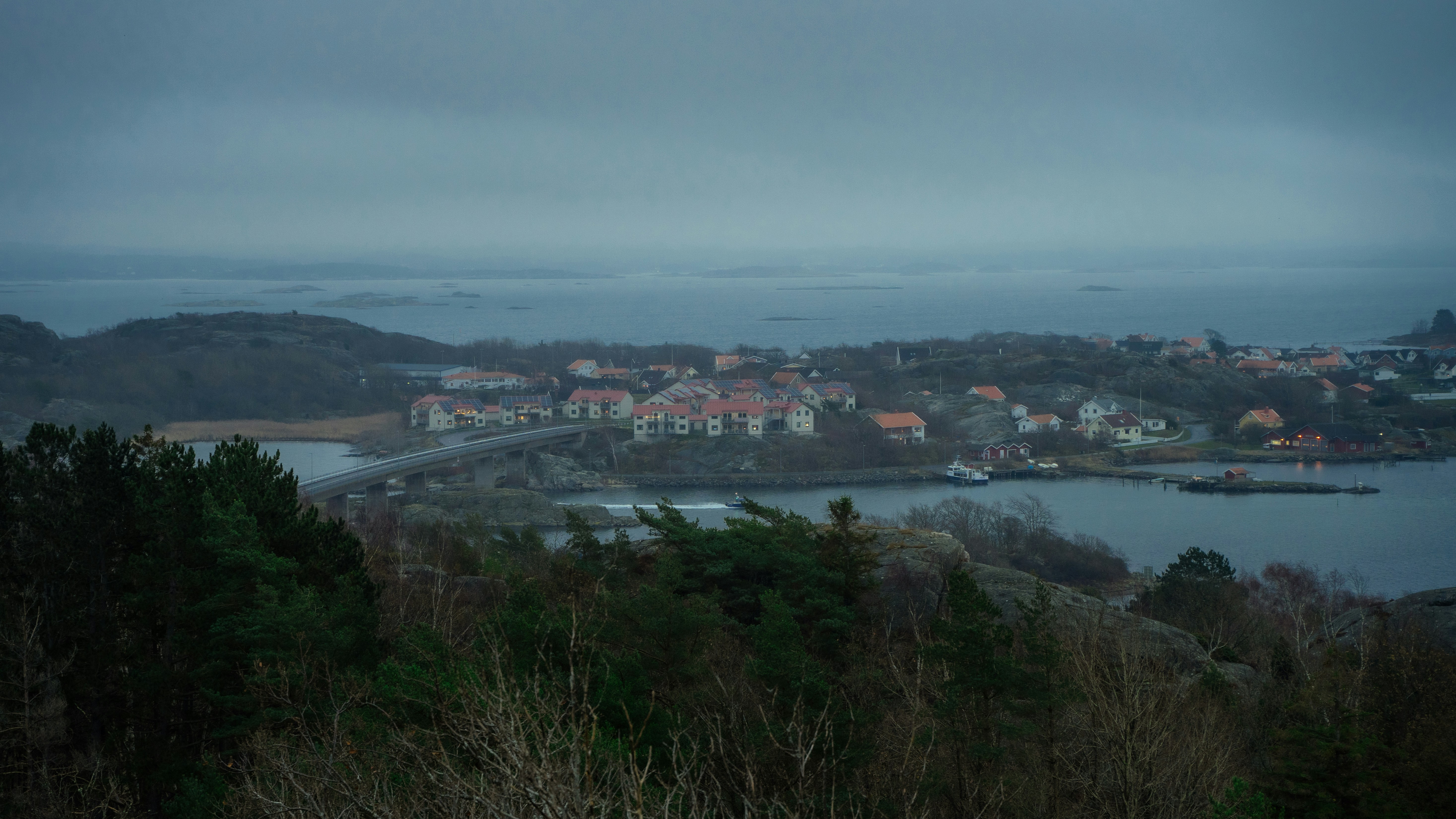 Viewpoint from the highest point at Styrsö
