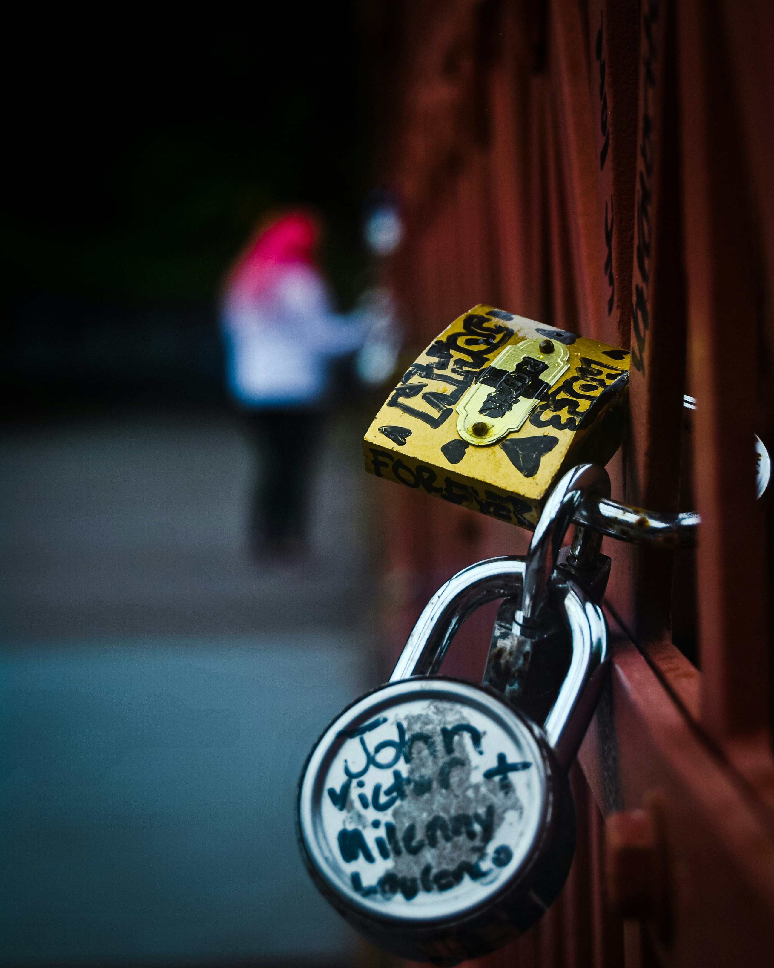 Padlocked Promises on the Red Gate