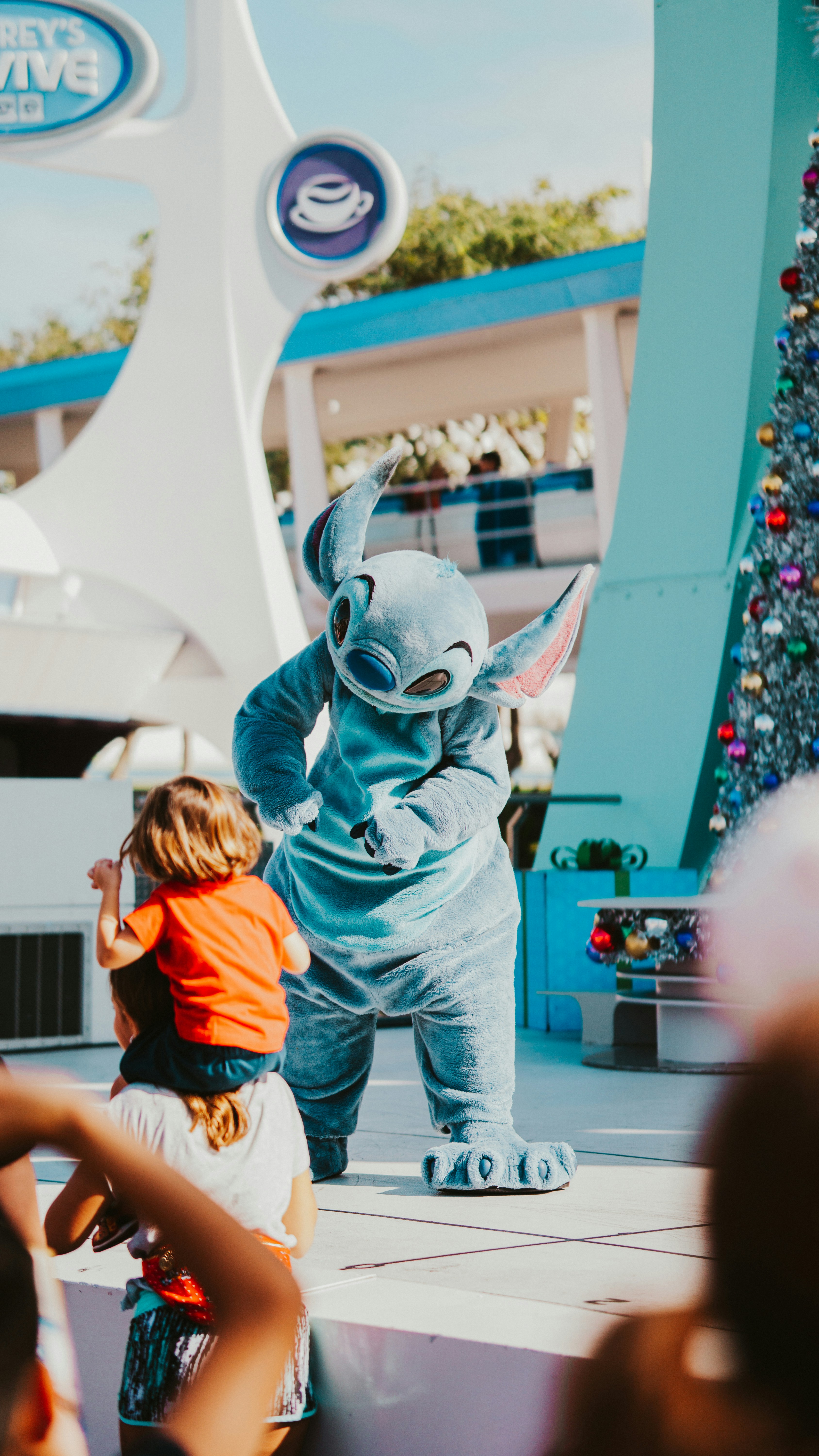 Starlit Stage: Stitch the Blue Guest Bops at the Park Parade