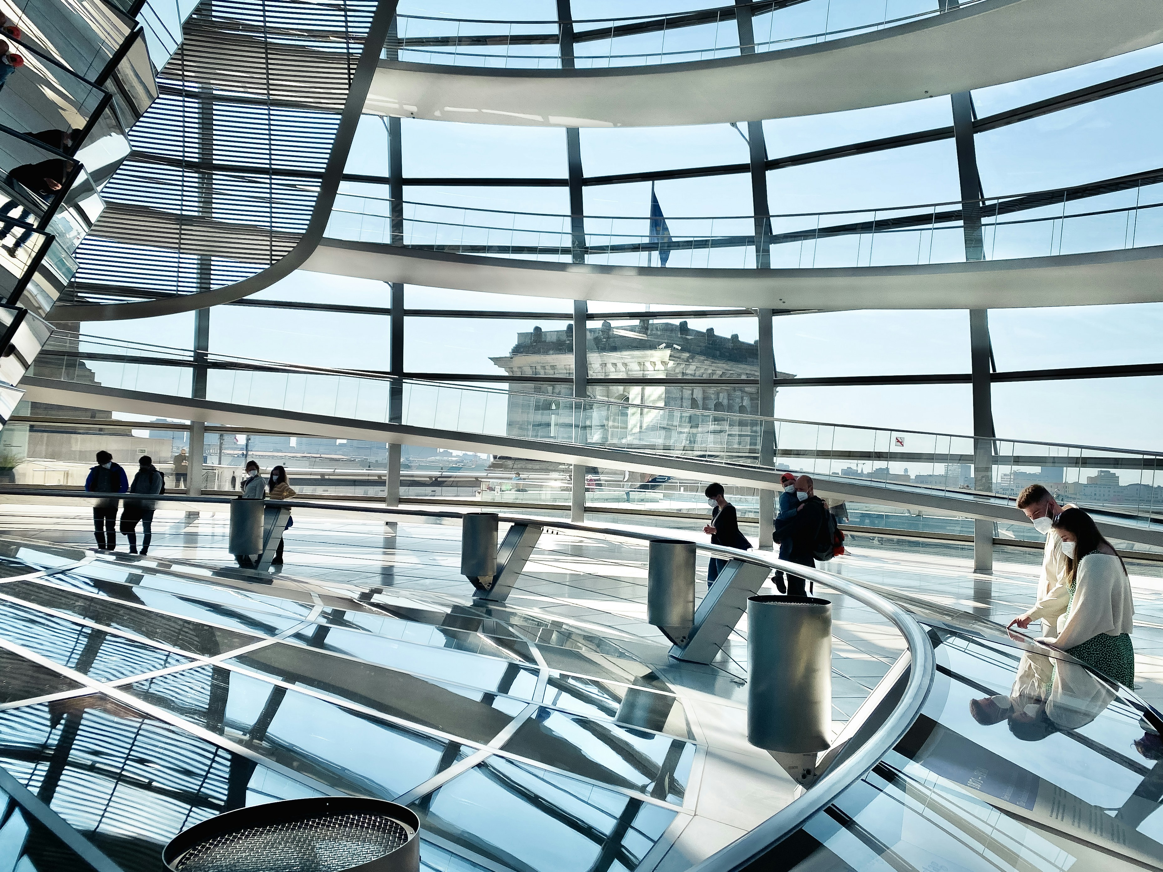 People walking inside a building photo – Free Reichstag Image on Unsplash