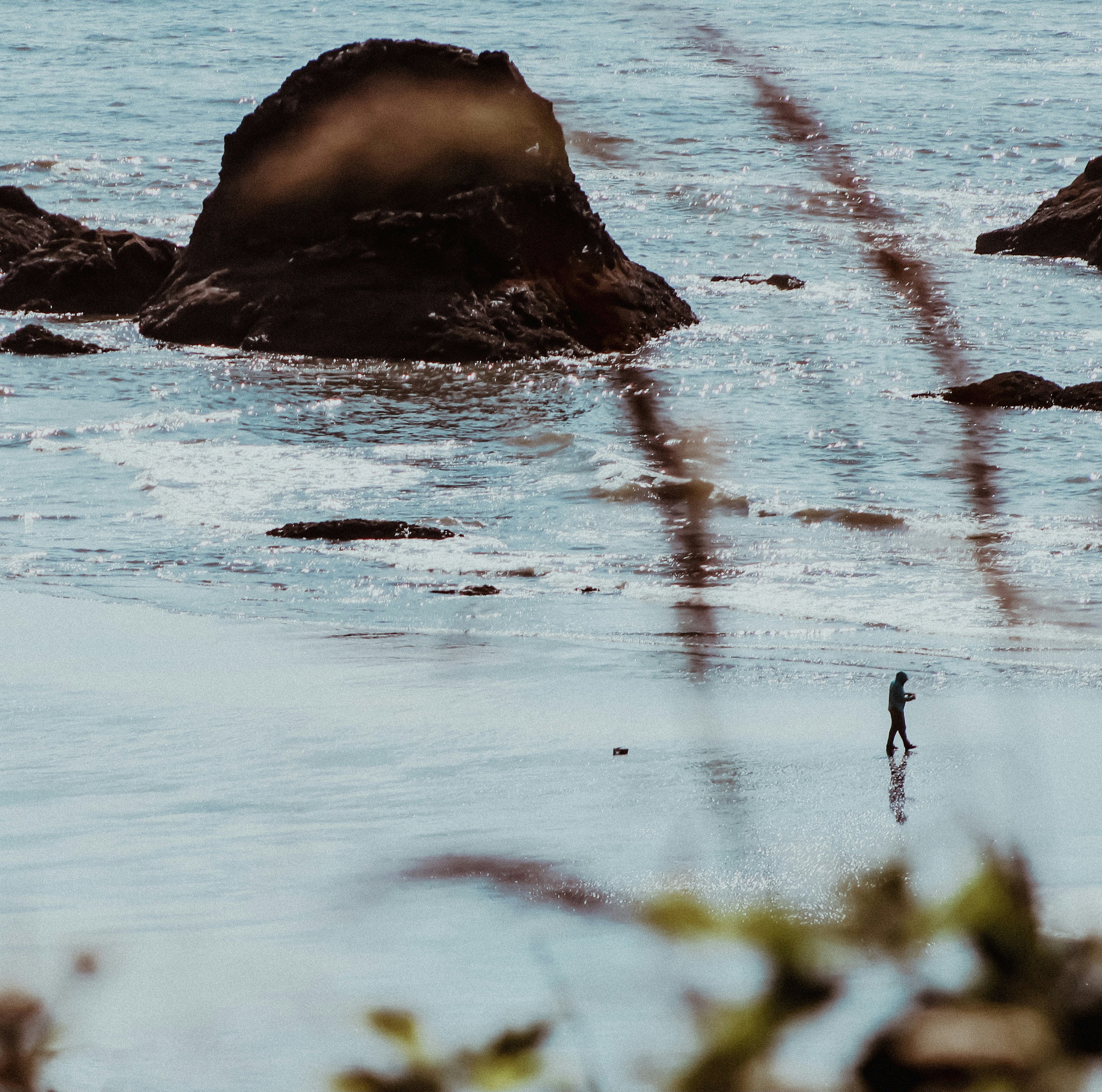 Foto Una roca en el agua – Imagen Tenedores gratis en Unsplash