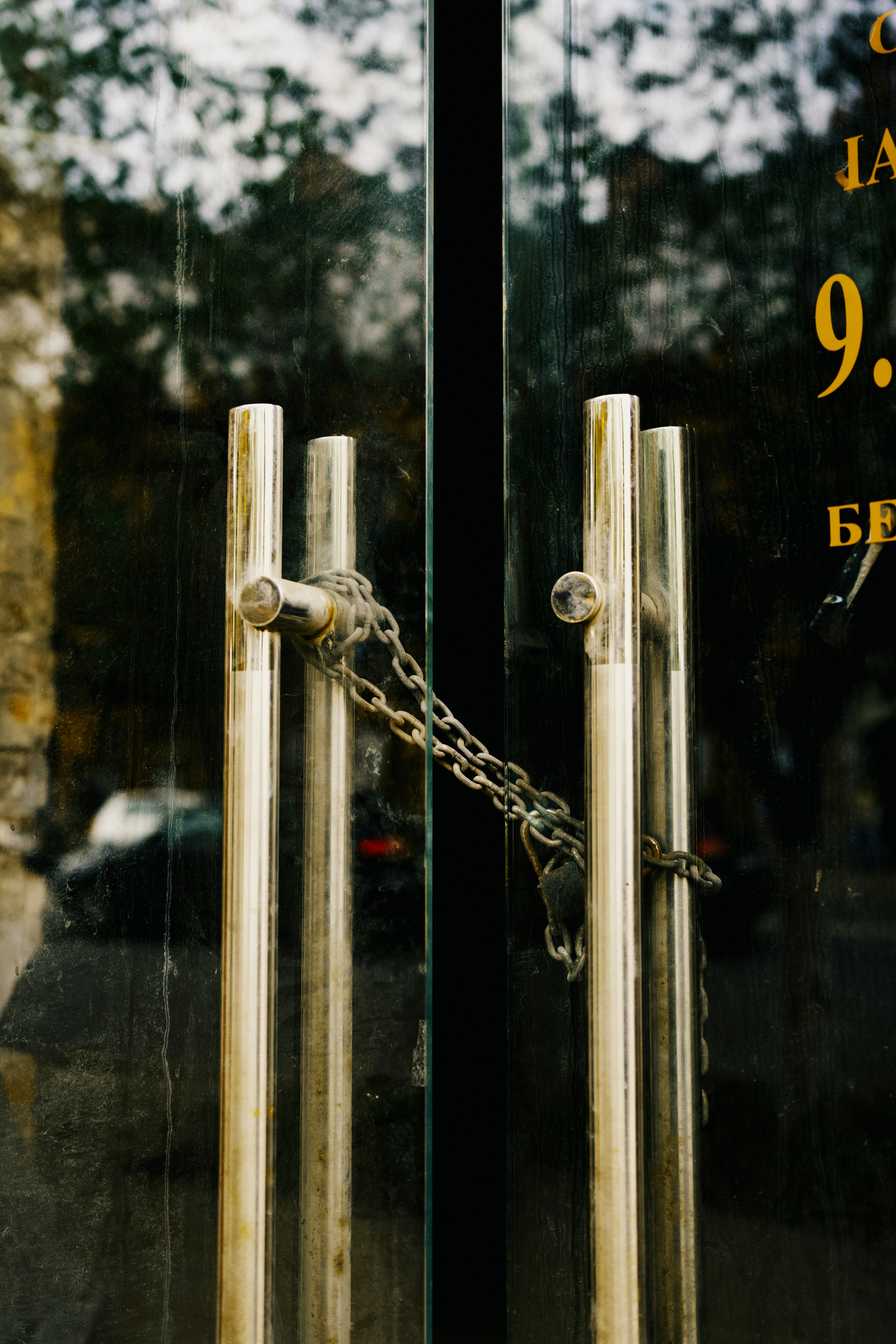Threshold of Glass: Chain-Guarded Doors