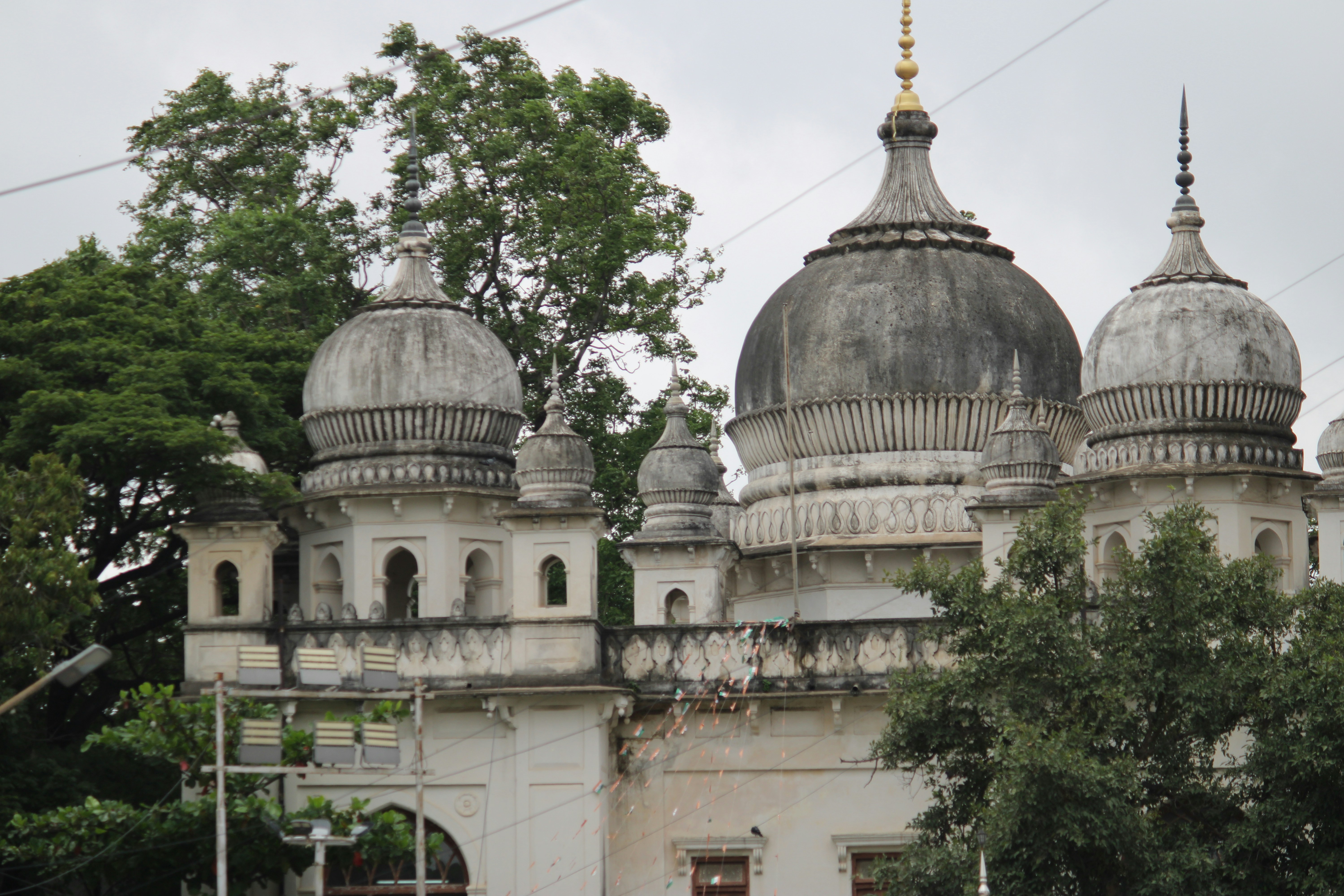A large white building with two domes on top of it photo – Free ...