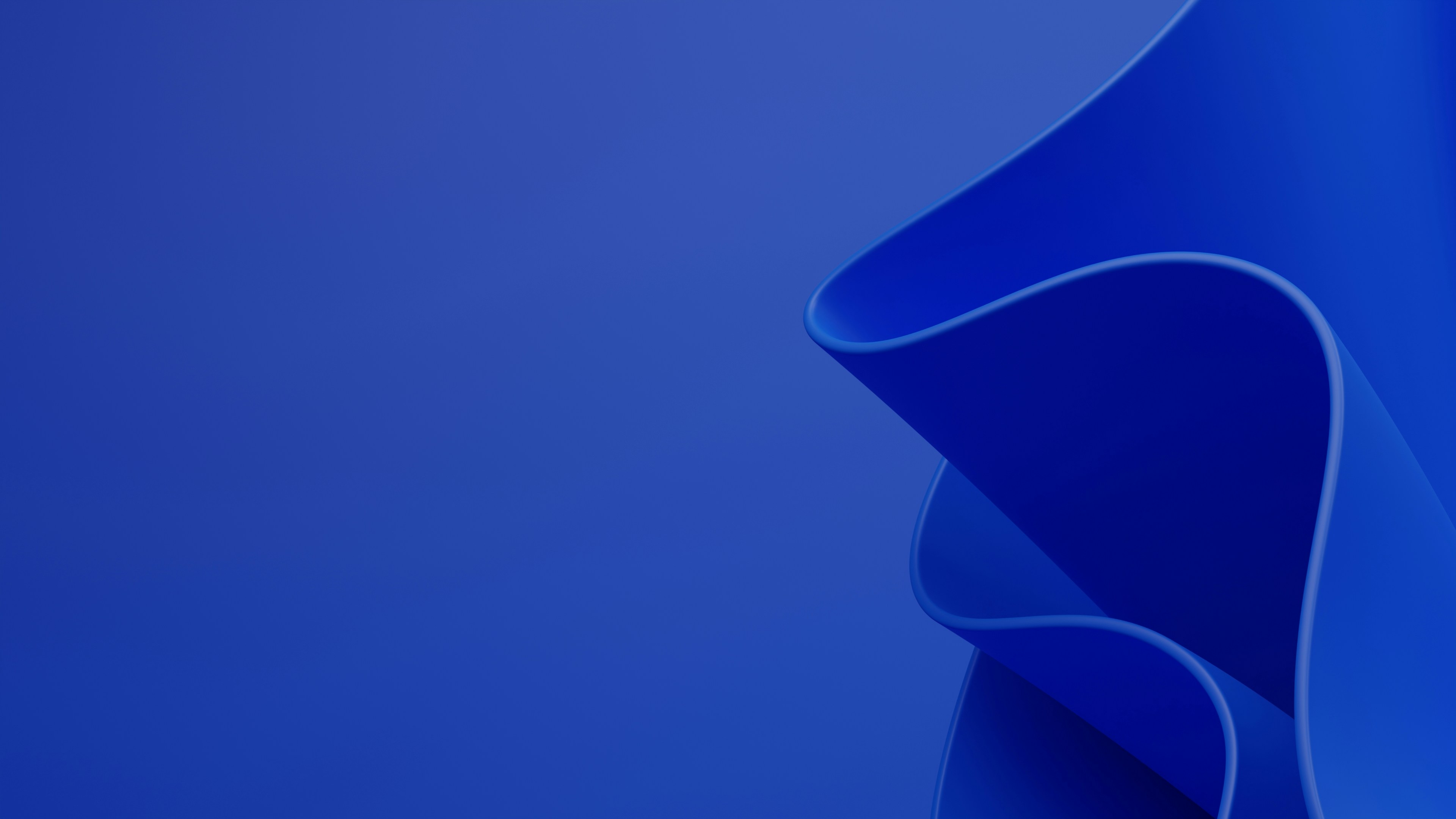 A blue background with a curved design photo – Free Wallpaper 4k Image ...