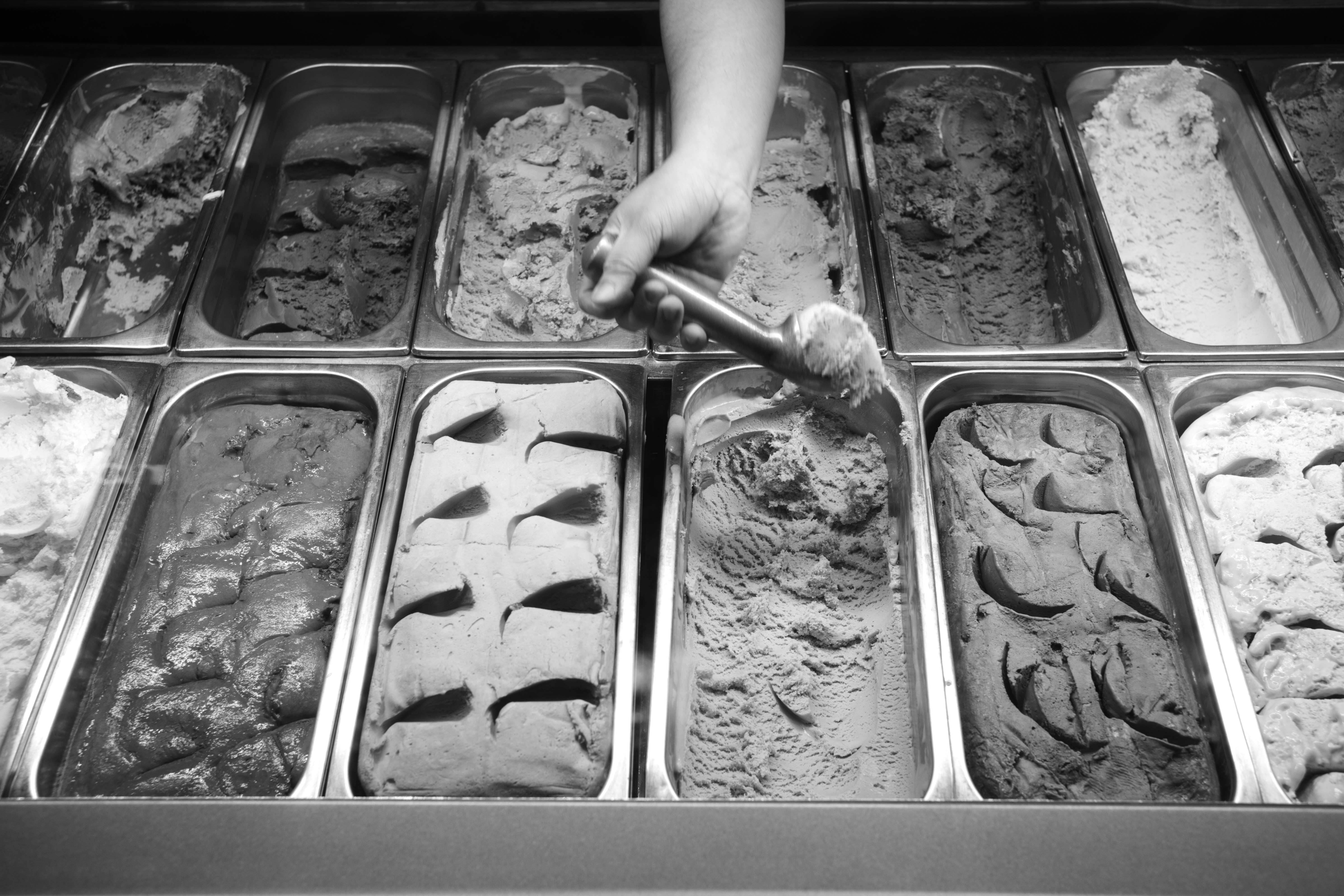 A display case filled with lots of ice cream photo – Free Food Image on ...