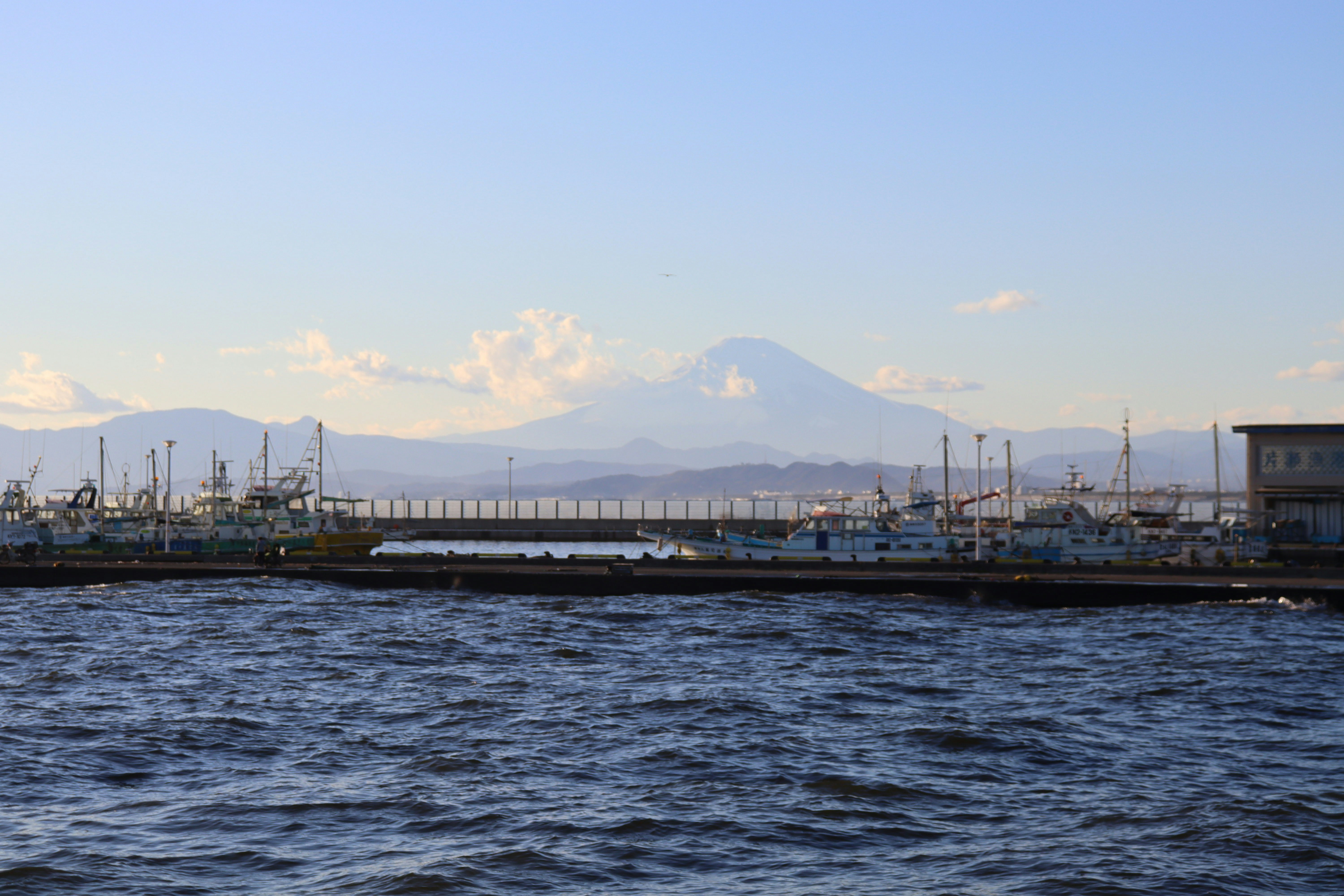 Mt Fuji from enoshima