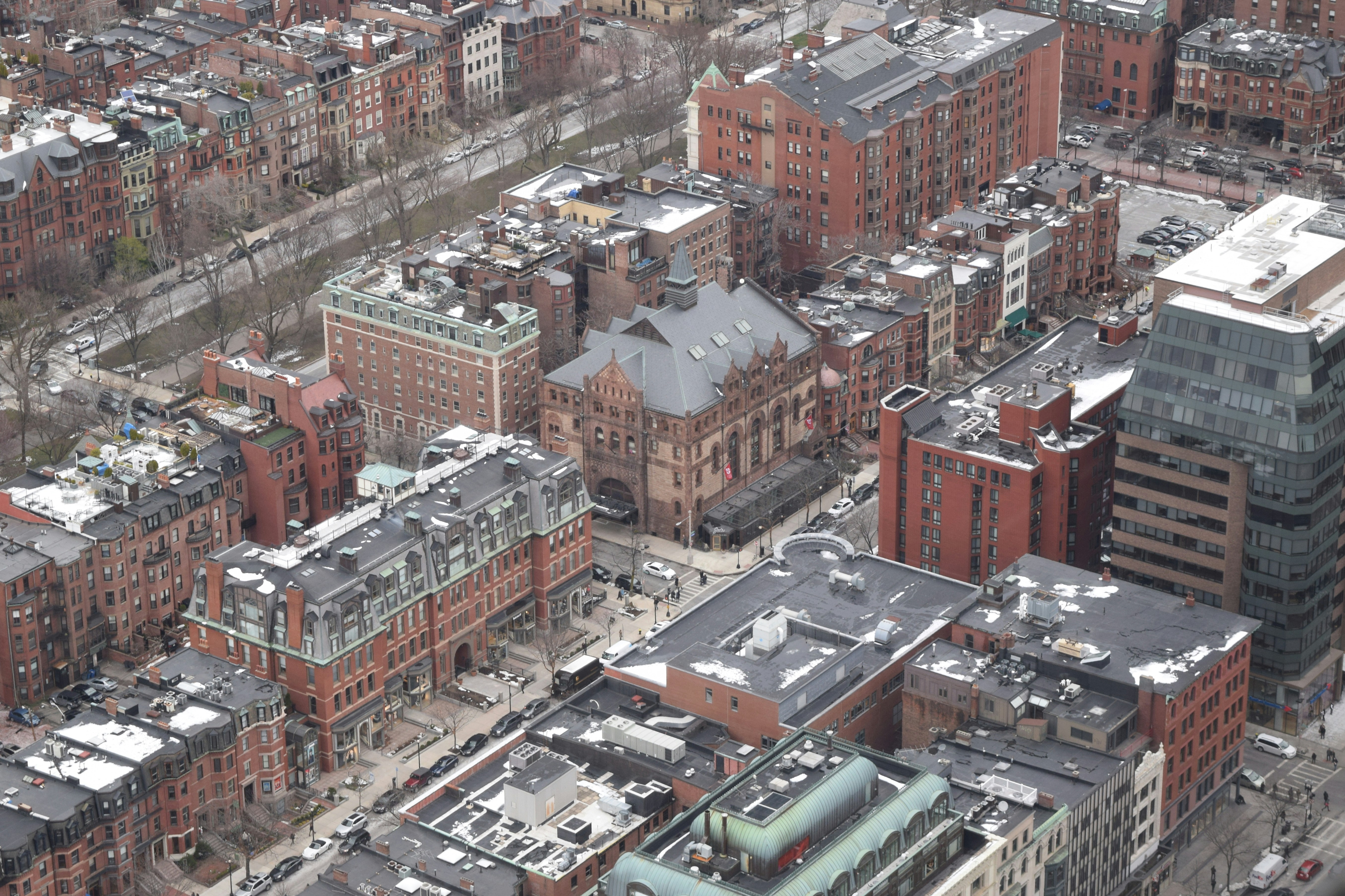 An aerial view of a city with lots of tall buildings photo – Free ...