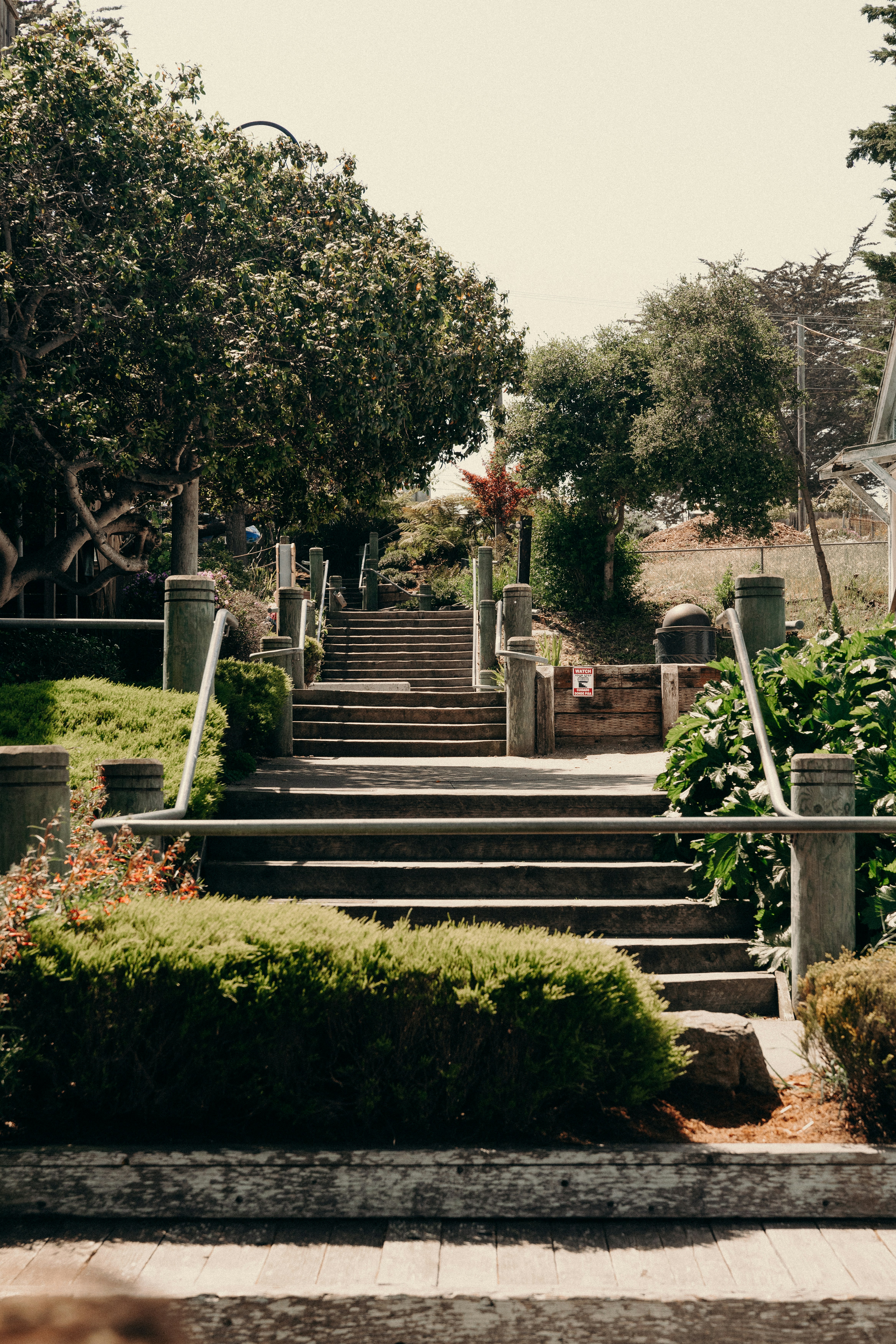 A set of stairs leading up to a cemetery photo – Free Urban Image on ...