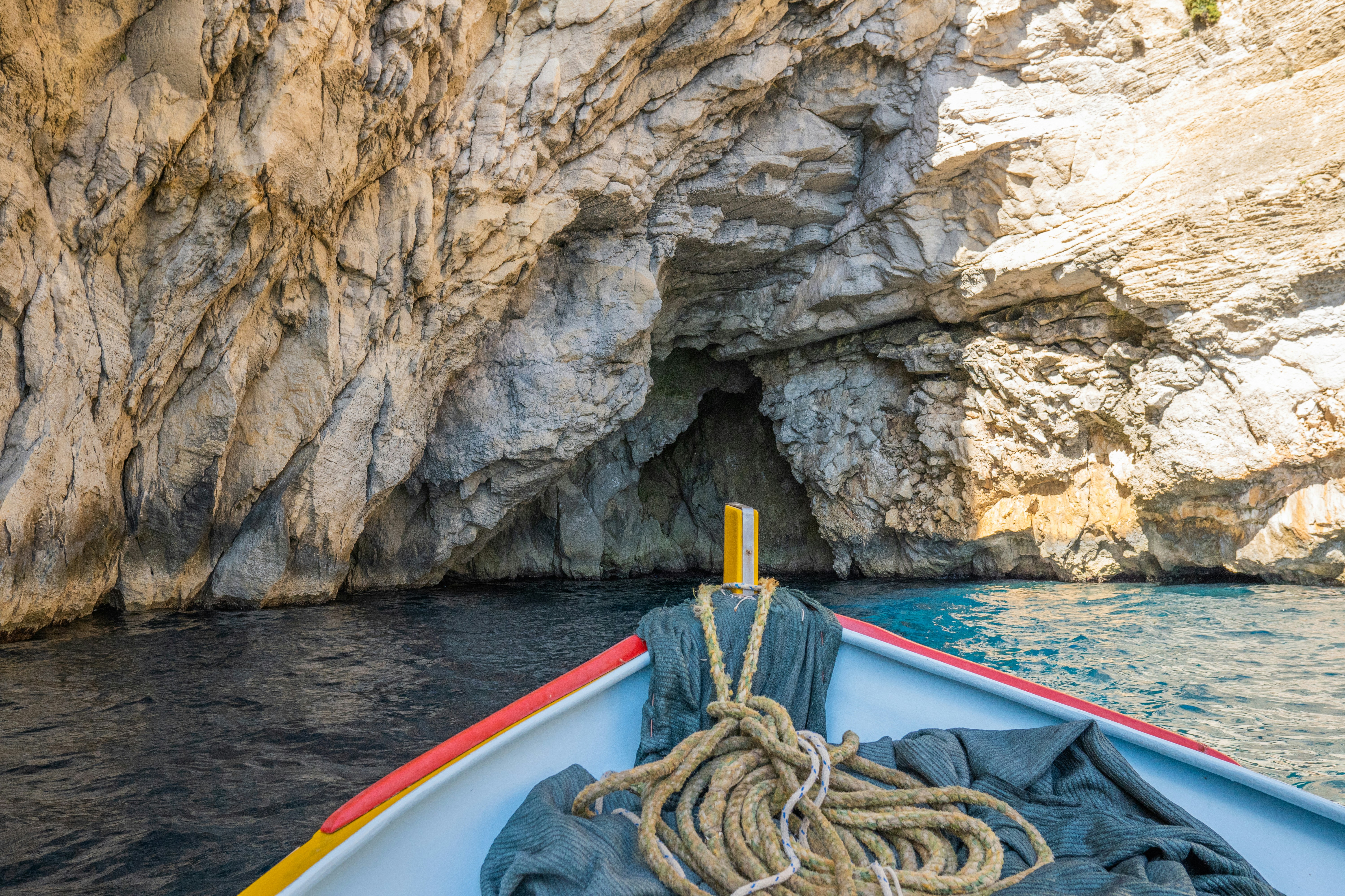 Bow into Blue Grotto: Ropes and Rock Pose a Quiet Challenge
