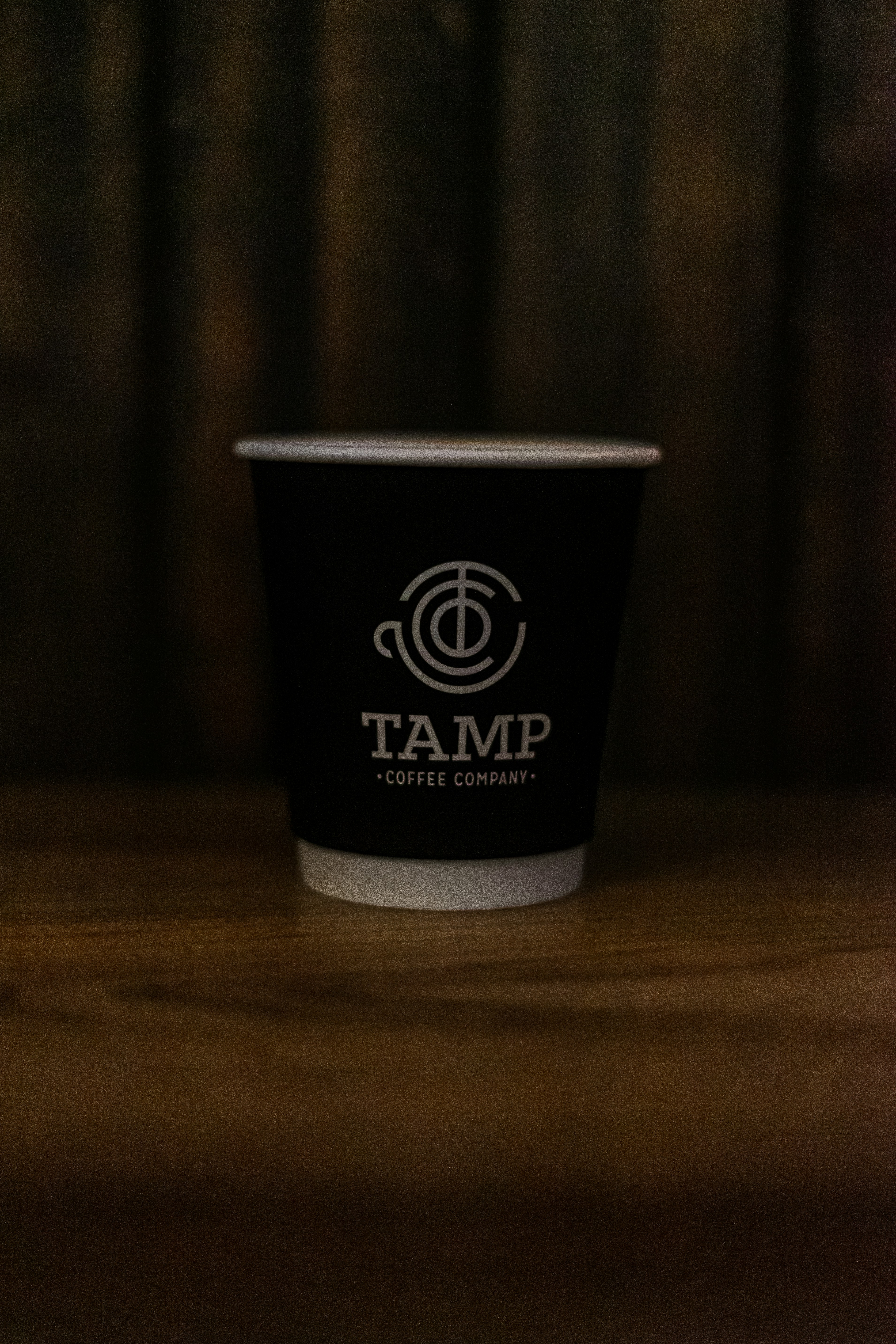 Midnight Cup: A Solo Sip in Focus