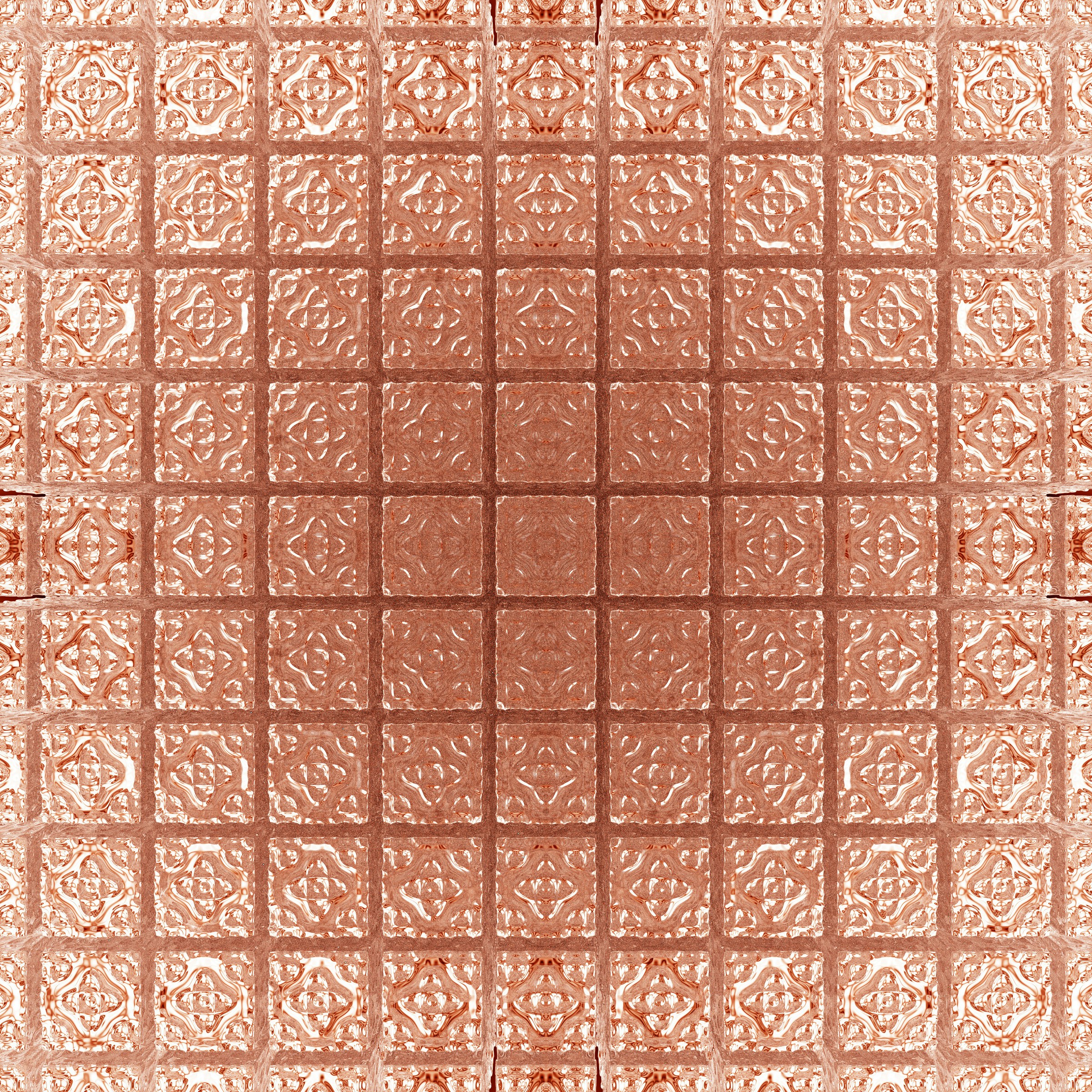 A brown and white tile pattern with a square design photo – Free ...