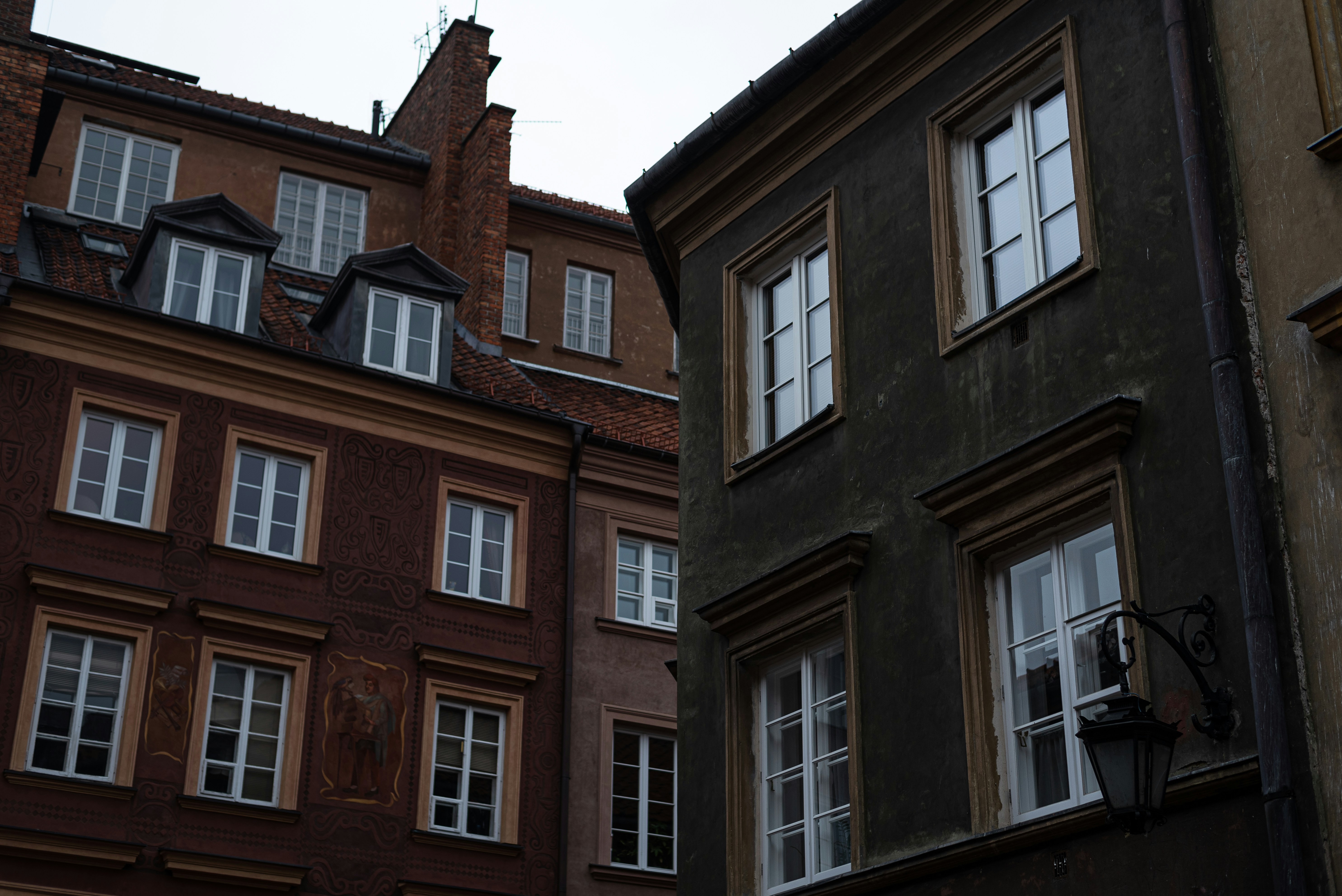a couple of buildings that are next to each other
