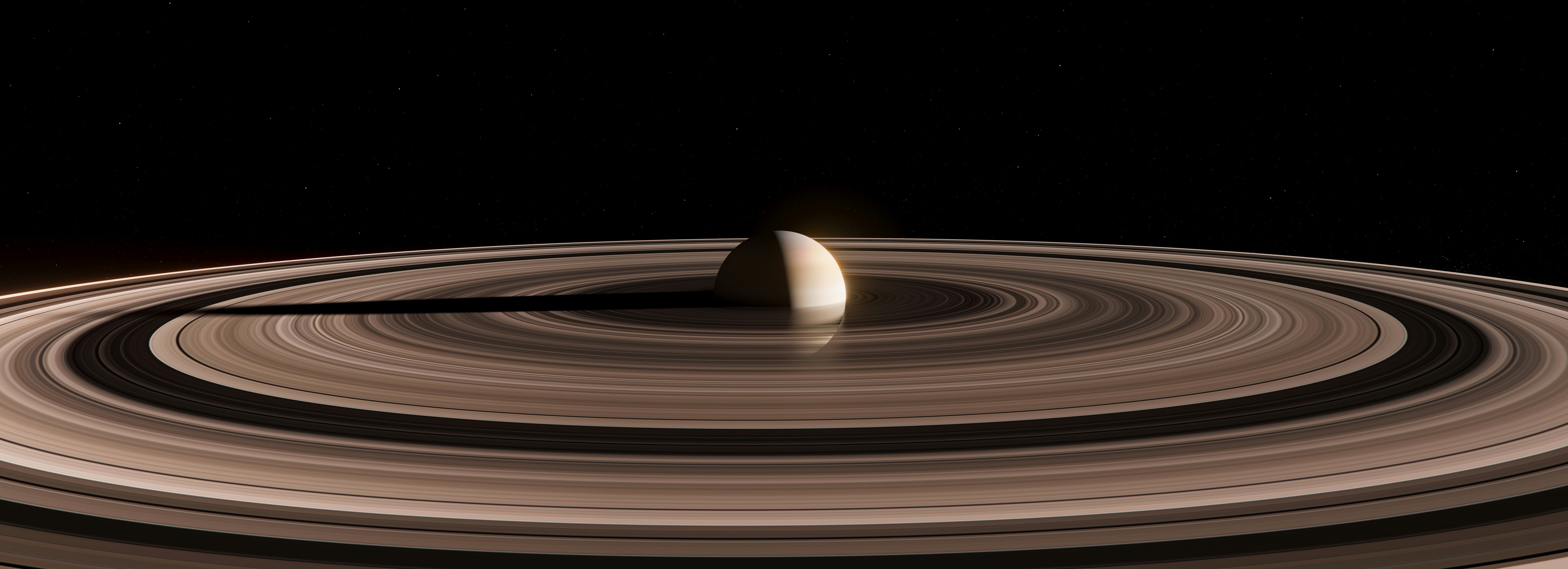 A saturn like object is shown in this artist's rendering photo – Free ...