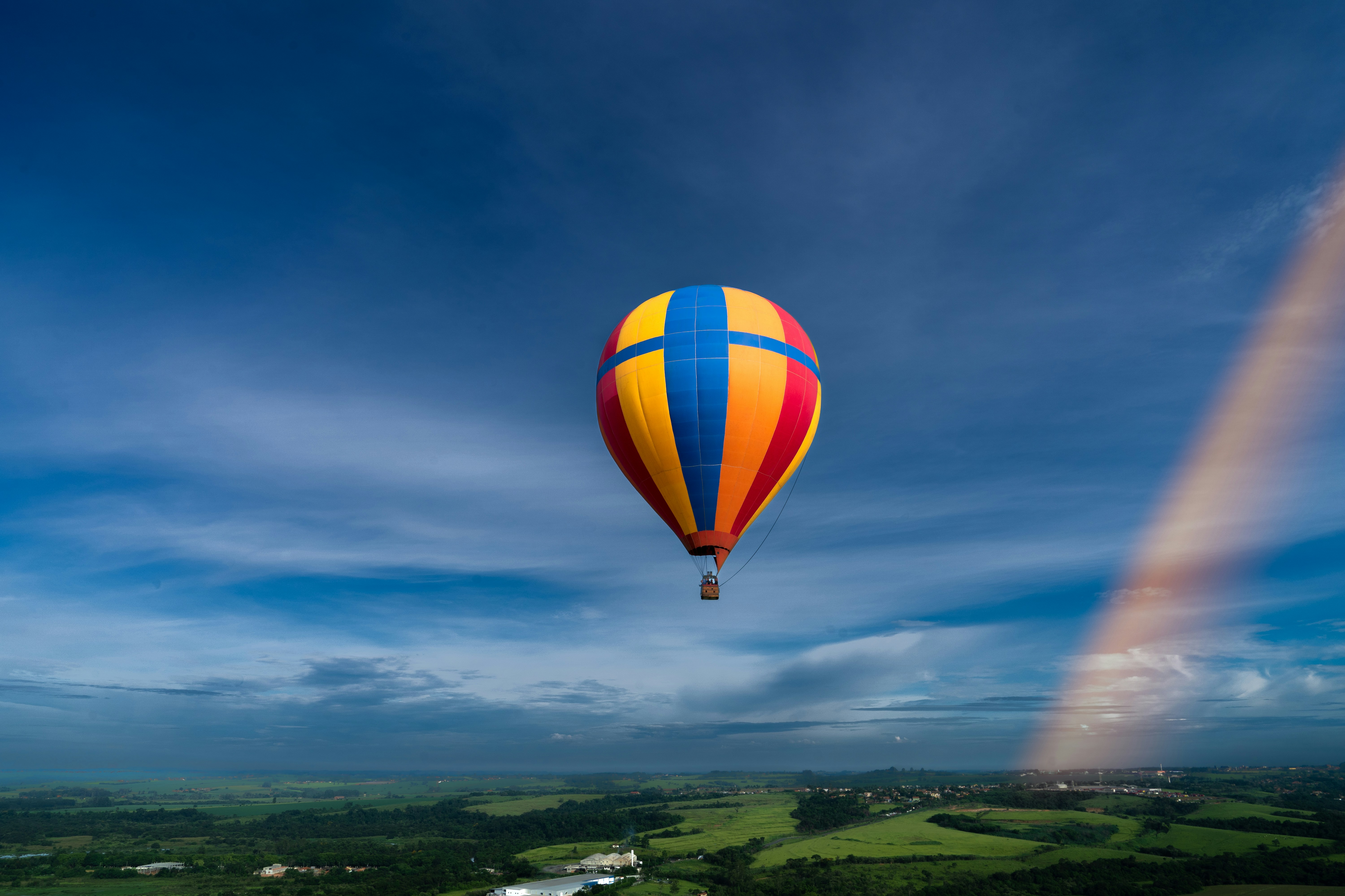 ballon in the blue sky