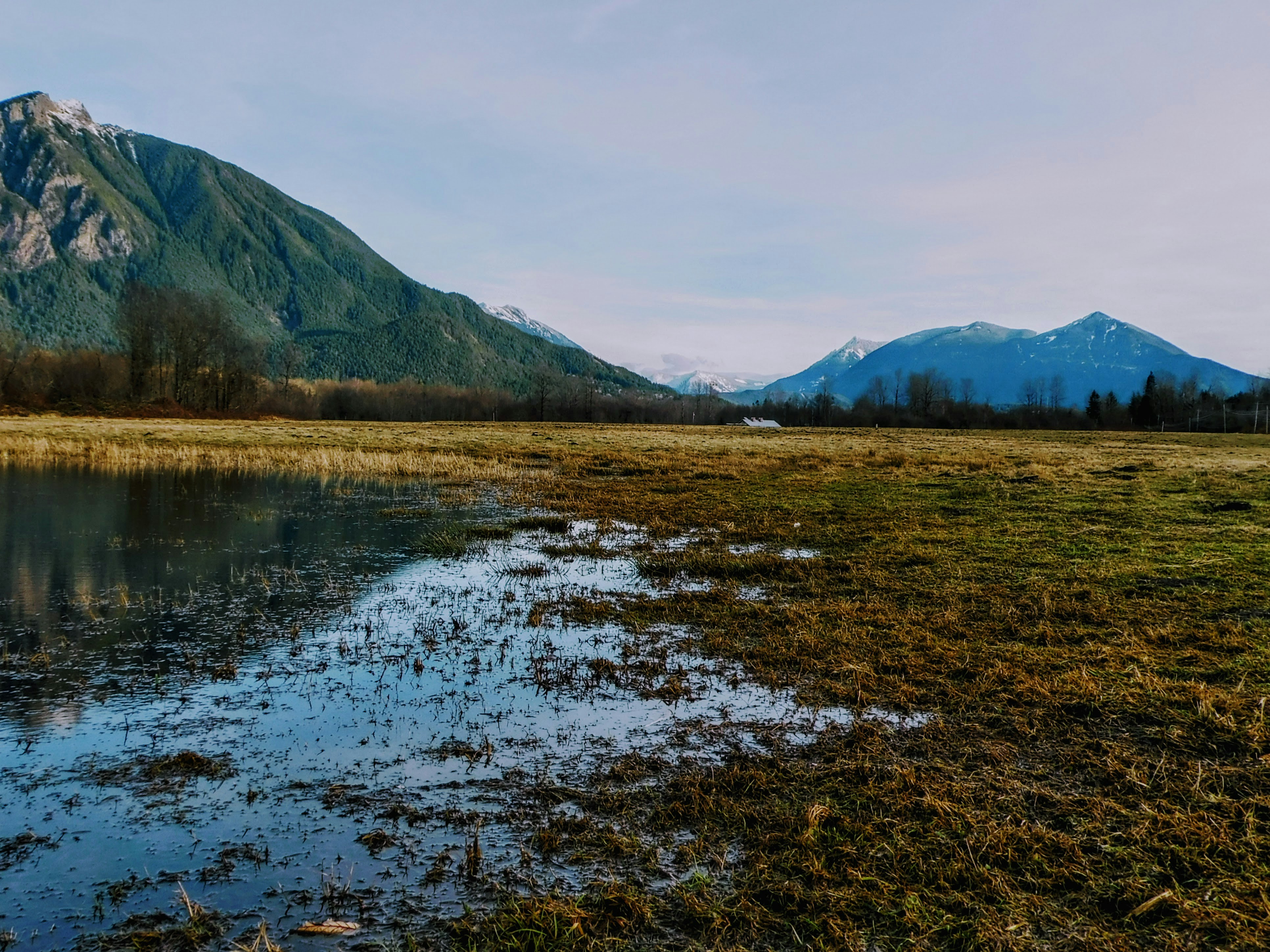 Snow-kissed Range at Quiet Blue Hour
