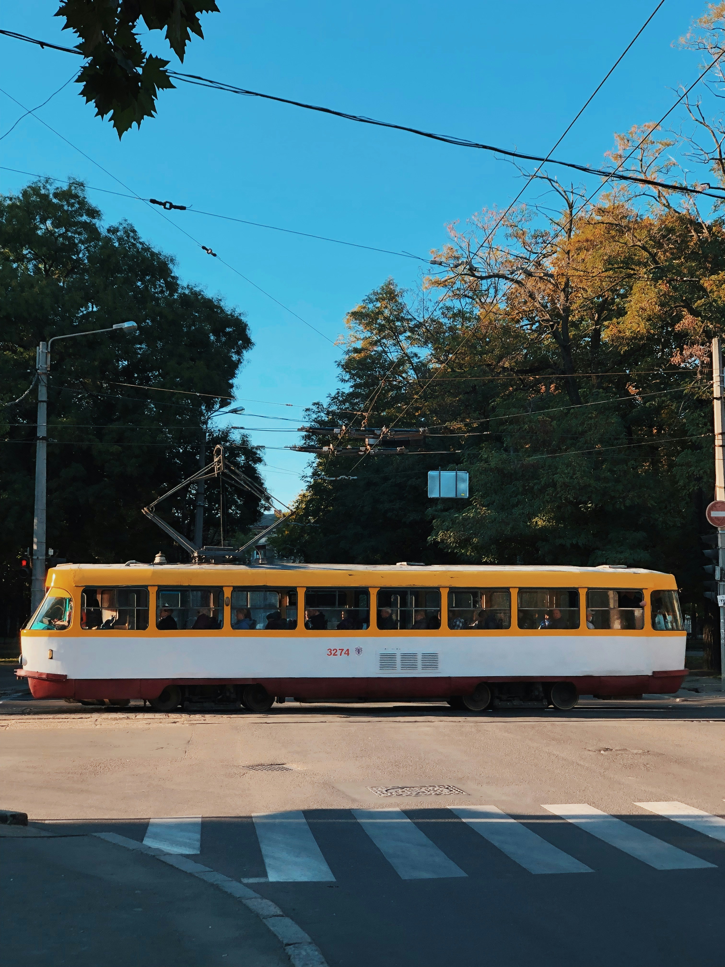 Urban Transit in Motion: A Tram's Journey