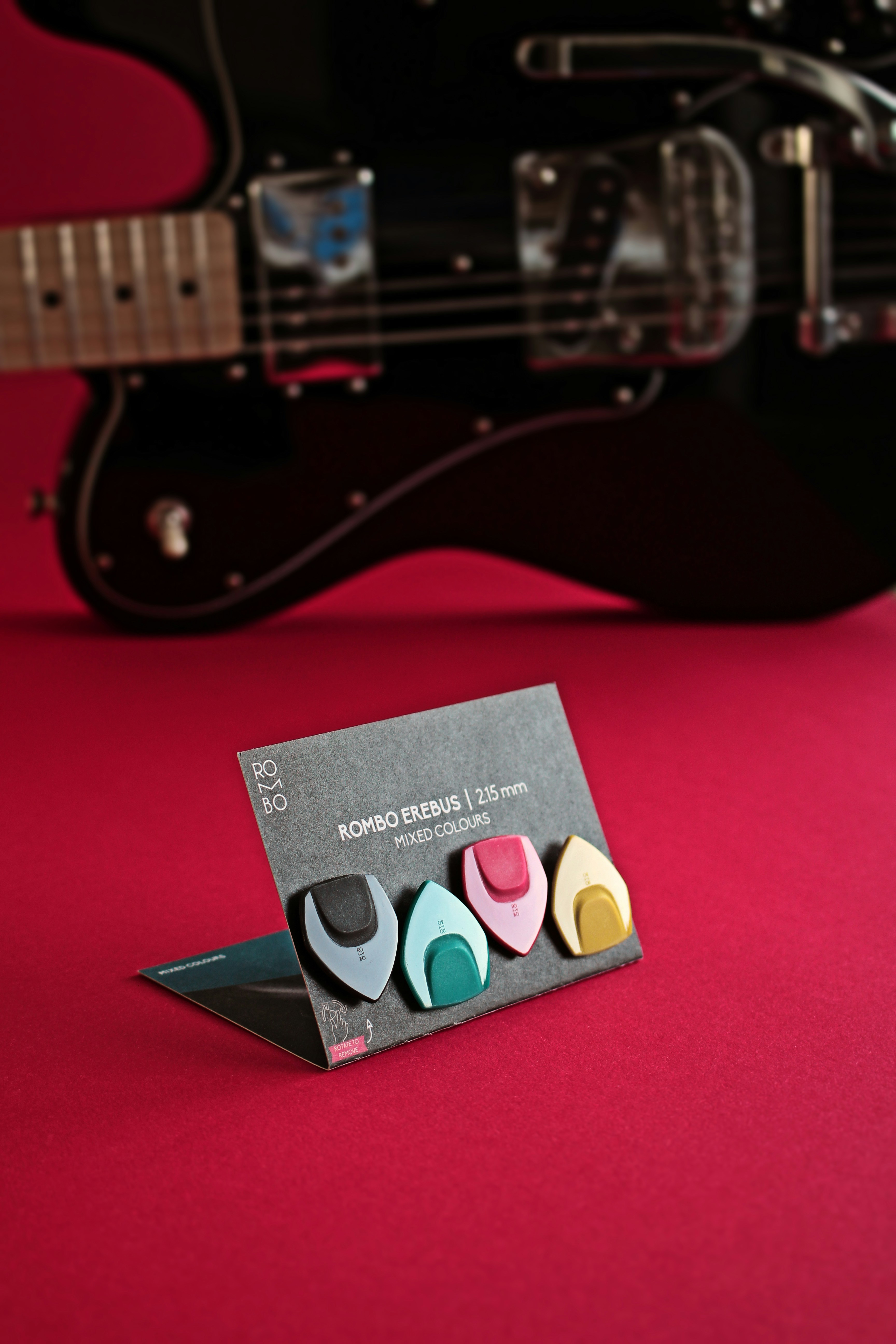 A business card with a guitar in the background photo – Free Guitar ...