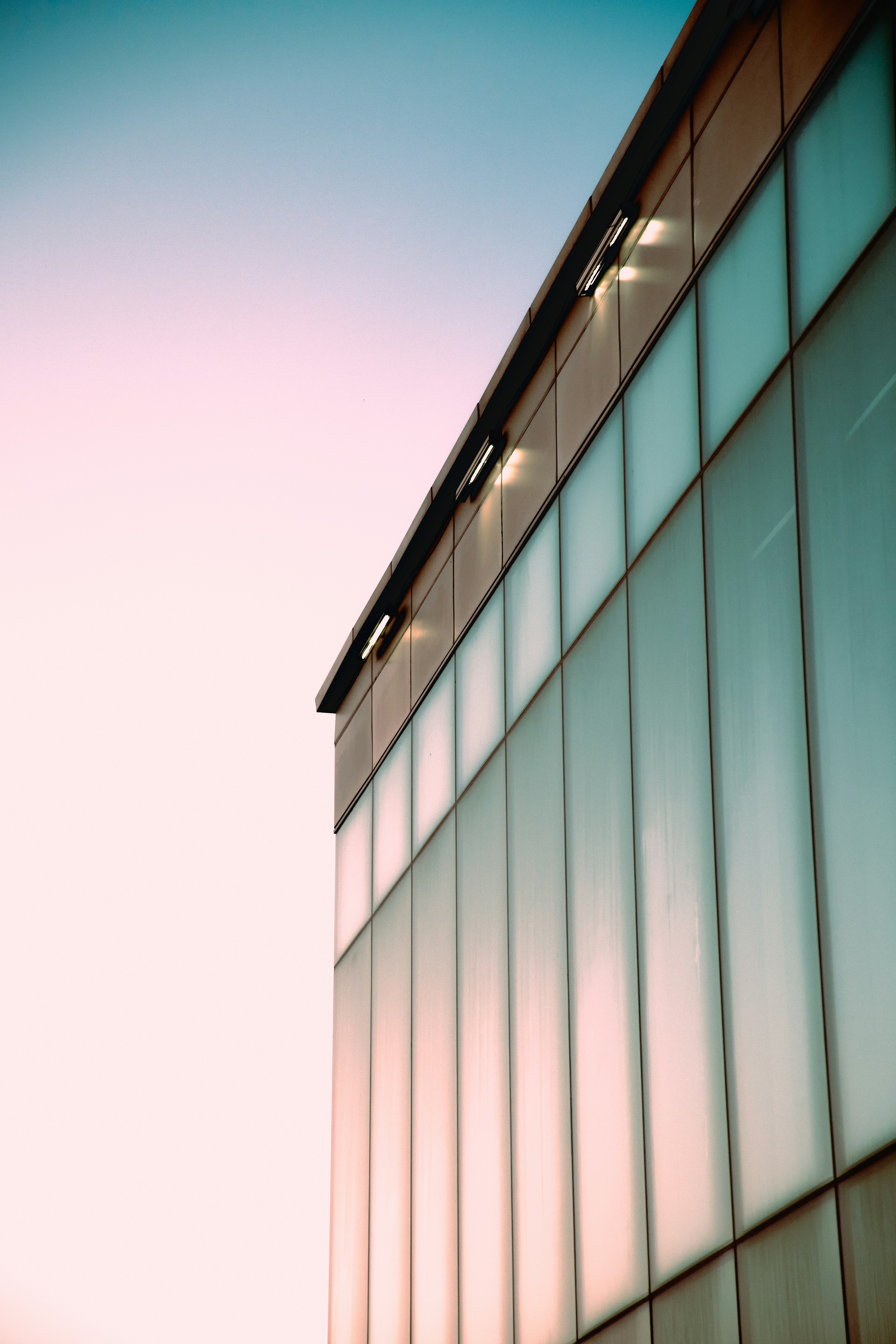 A building that has some lights on top of it photo – Free Building ...