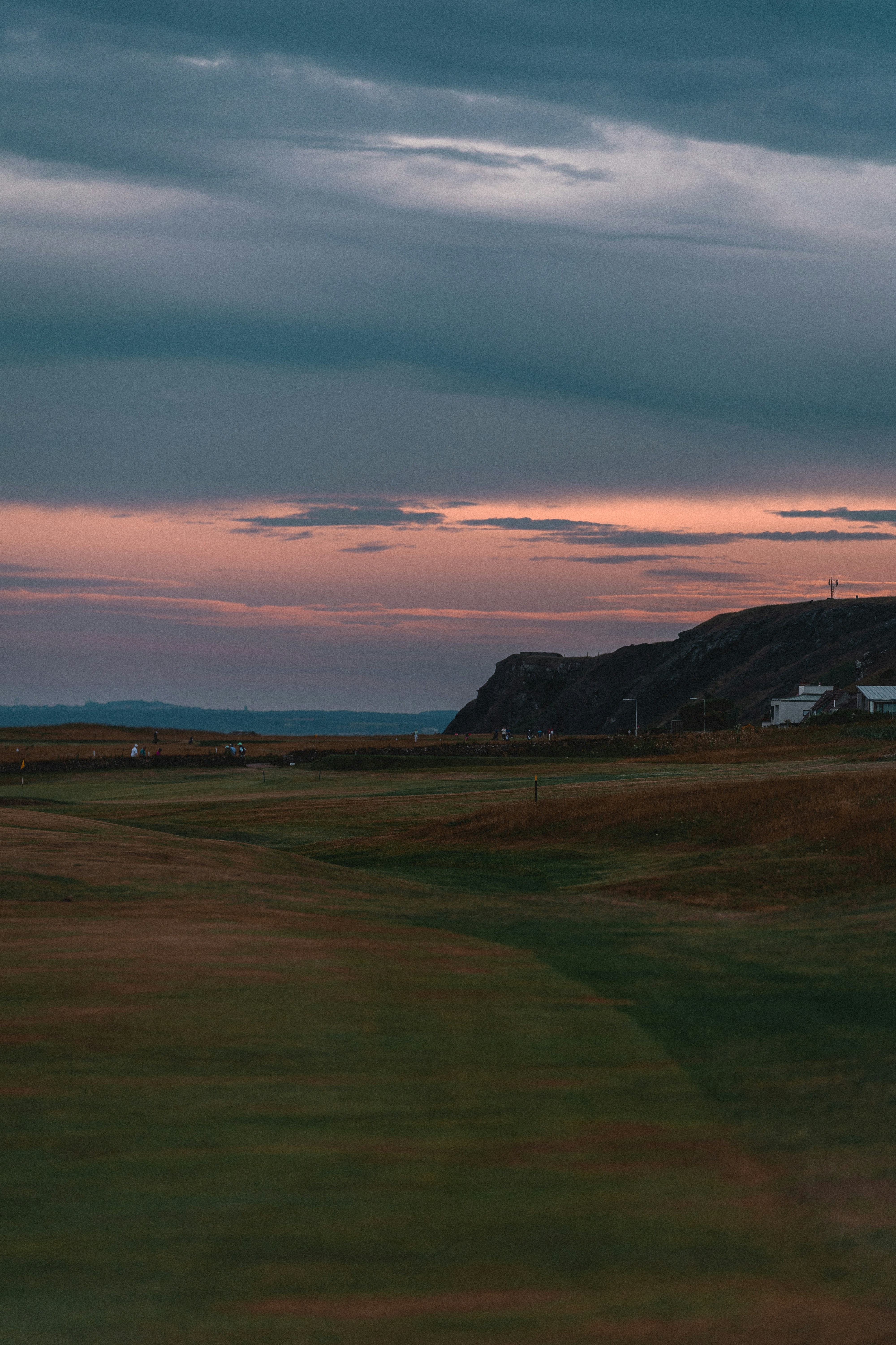 Golf Course Wallpaper Sunset