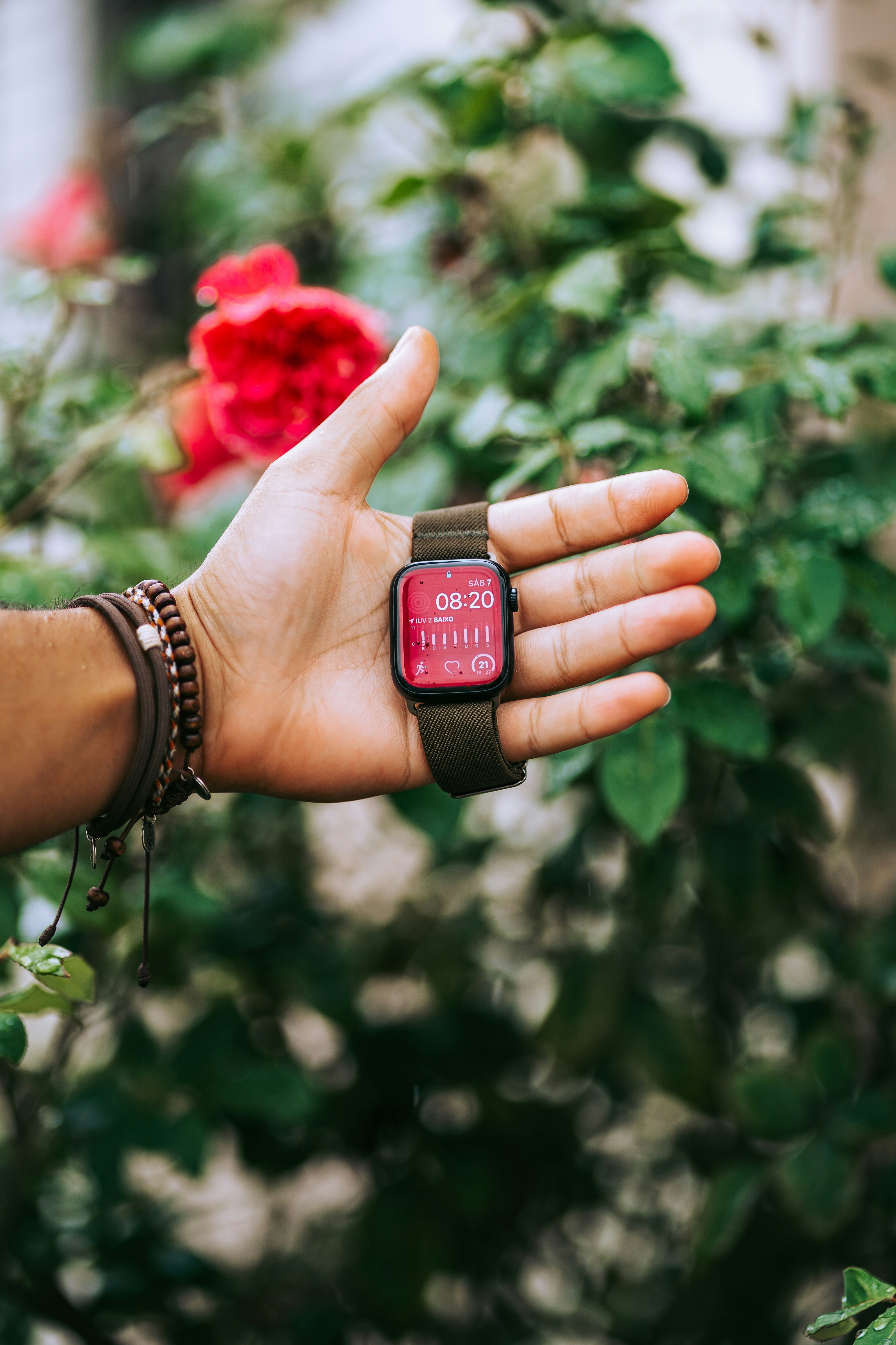 A Moment of Time: A Wearable Red On The Green