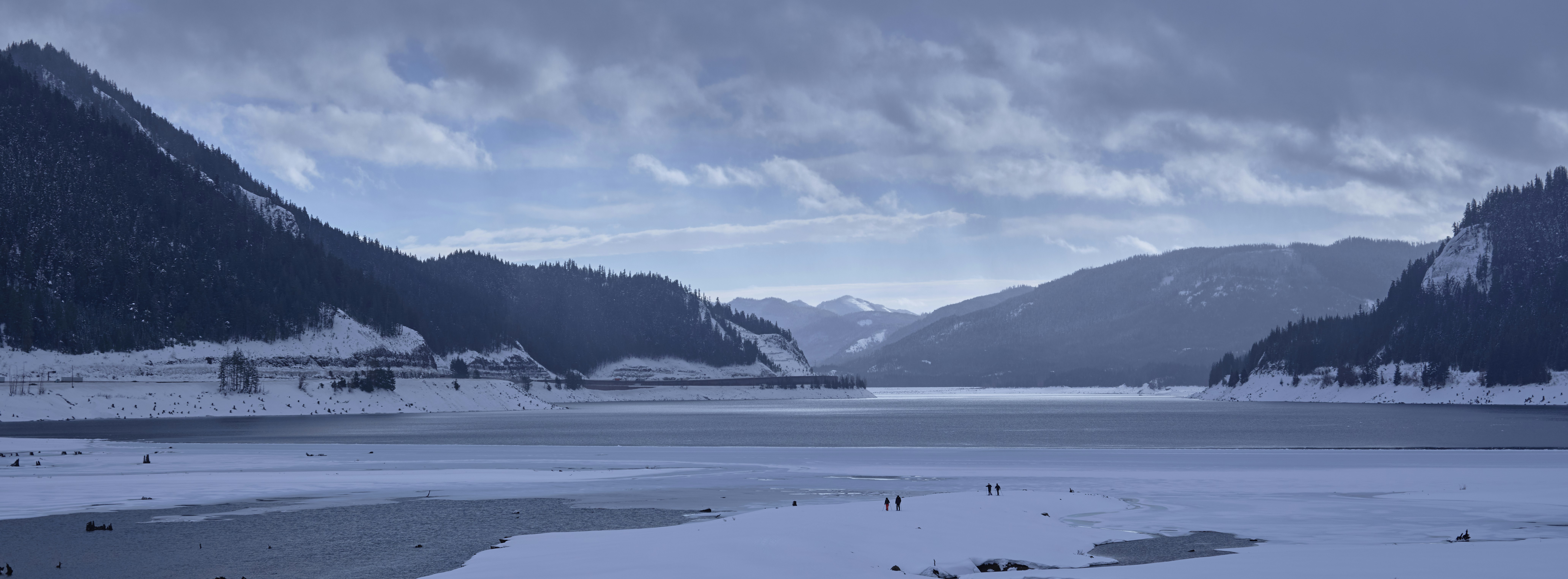 Icebound Convergence: Explorers Trace a Quiet Fjord