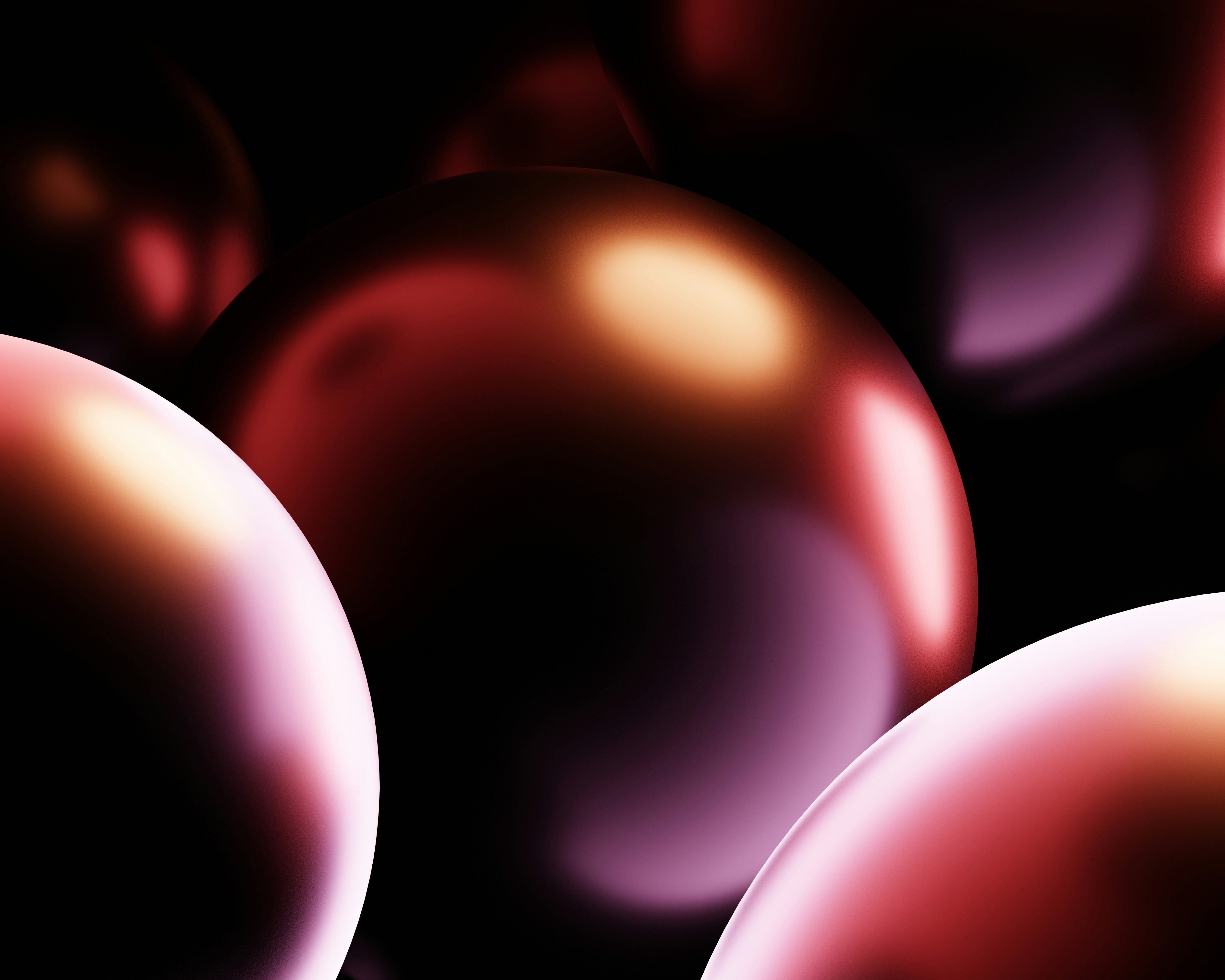 A bunch of shiny red and purple balloons photo – Free Digital image ...