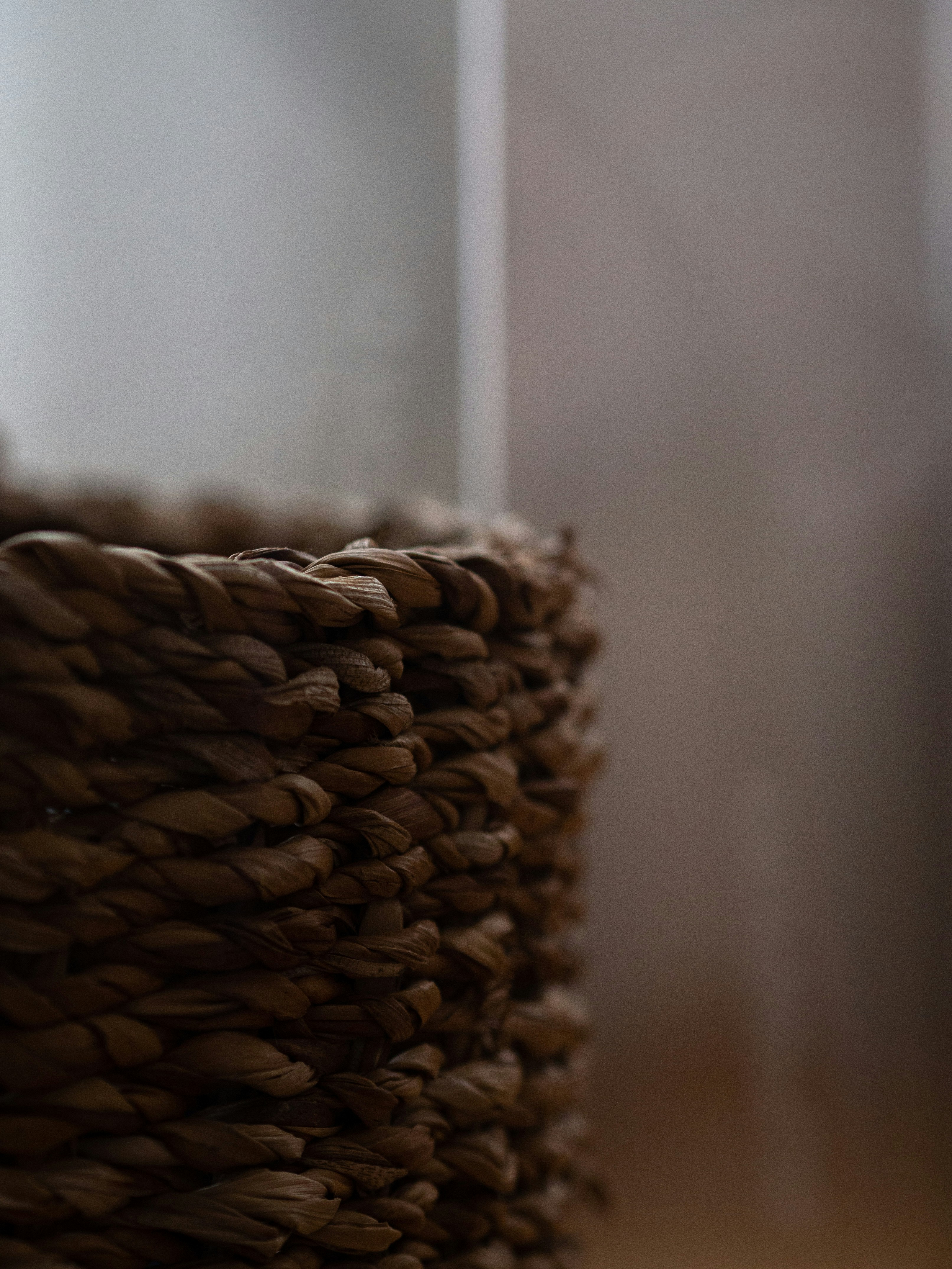 a close up of a basket on a tableAnna