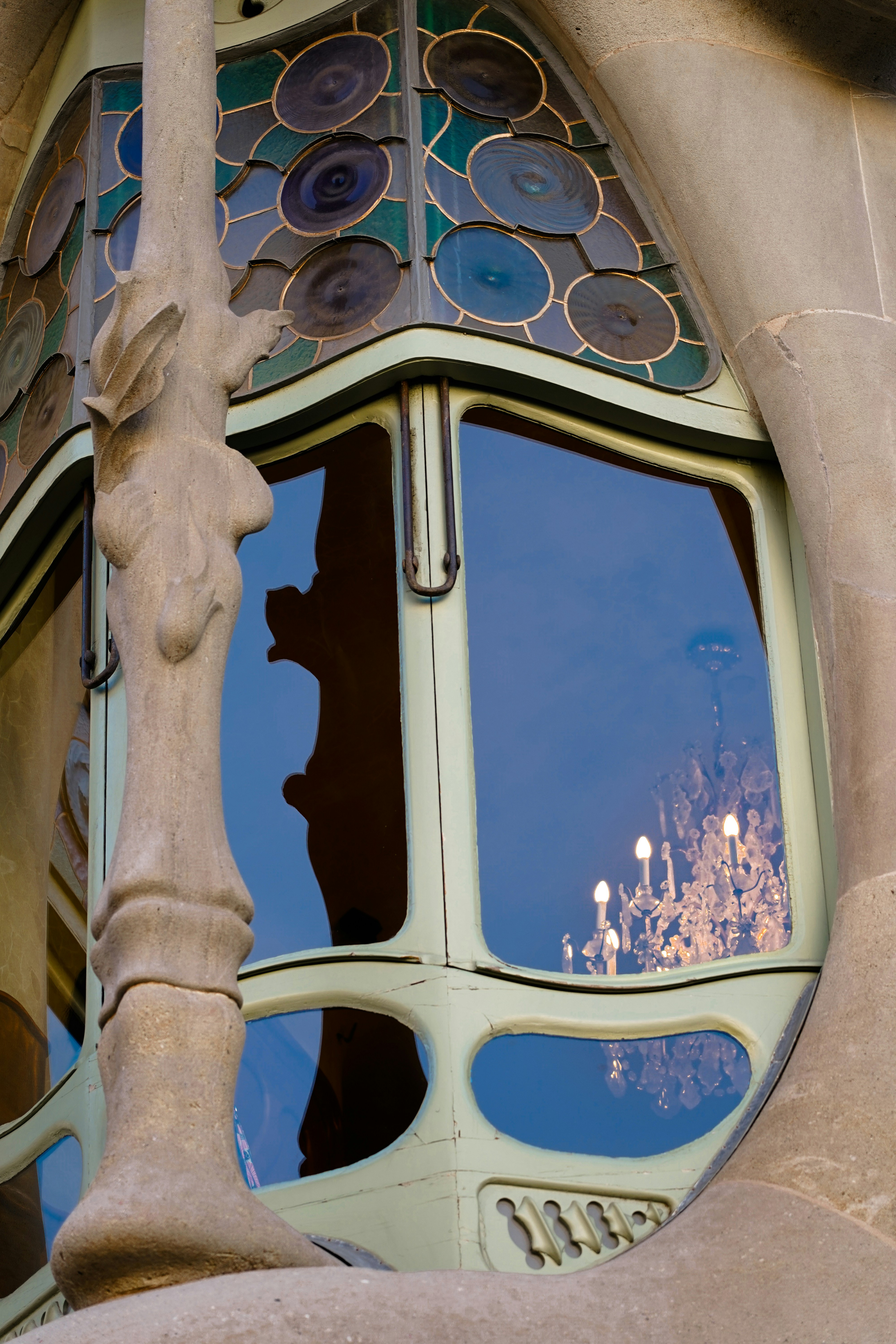 Stained Glass Gable: A Window at the Edge of Stone