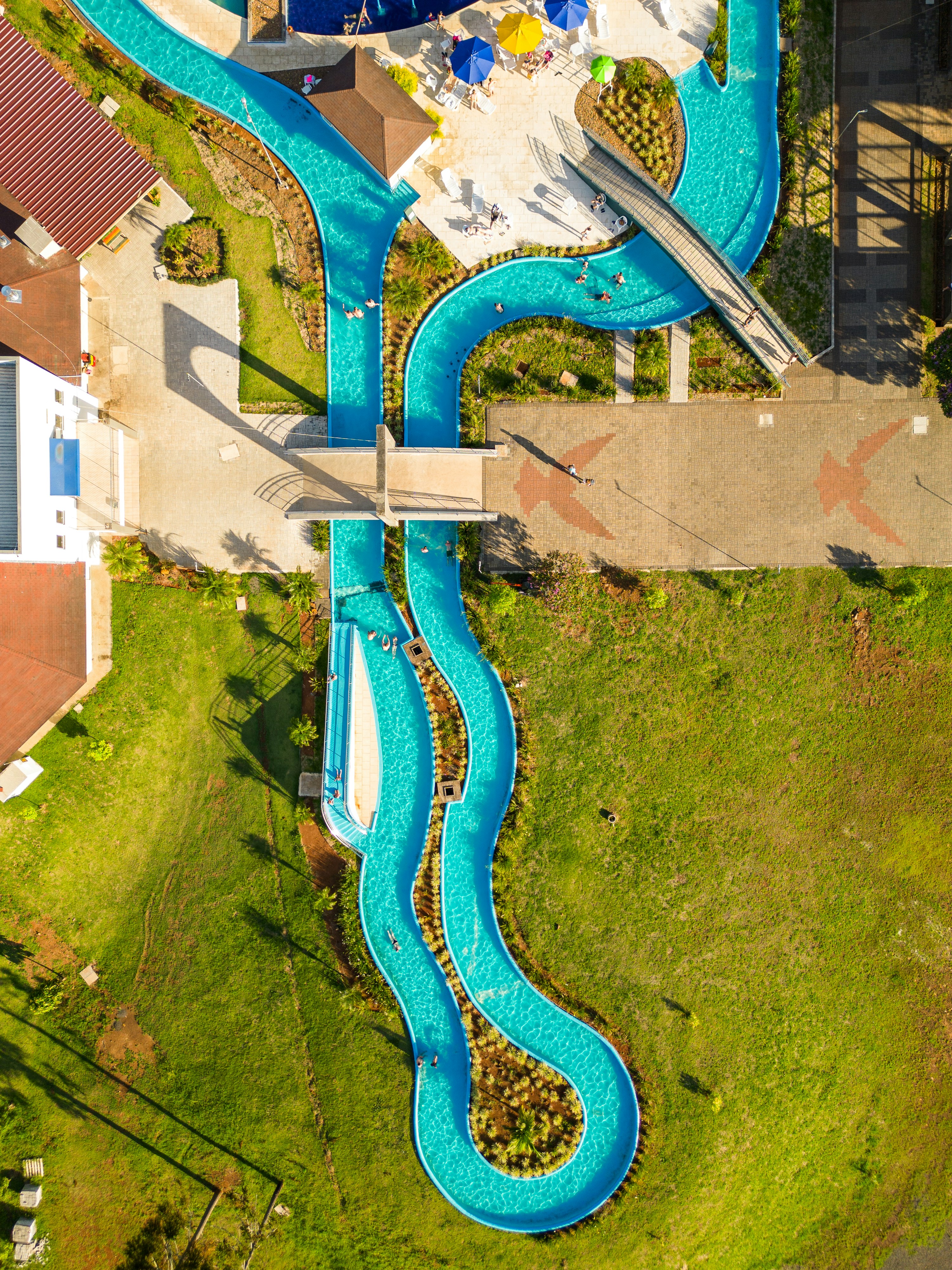 Thermal Water Park in São Carlos, Santa Catarina.
