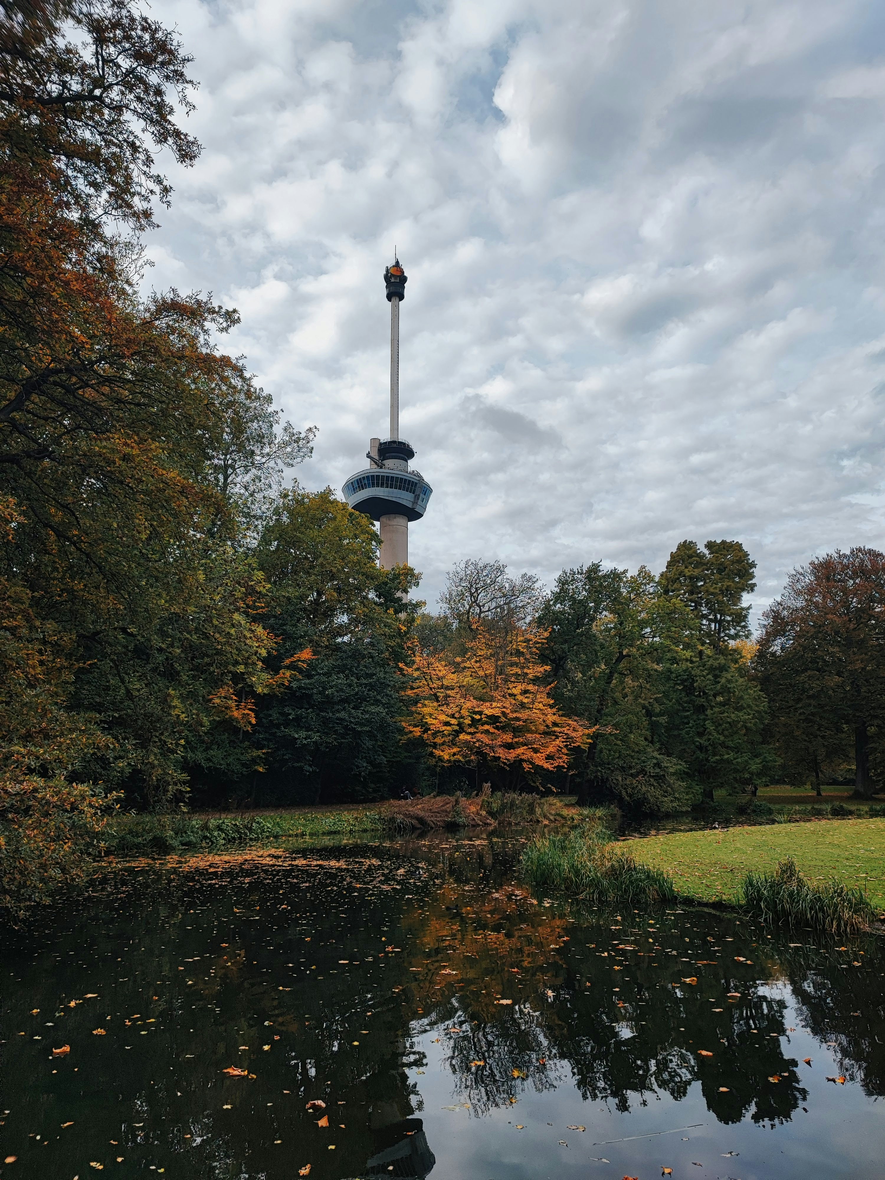 The Euromast located in Het Park in Rotterdam.