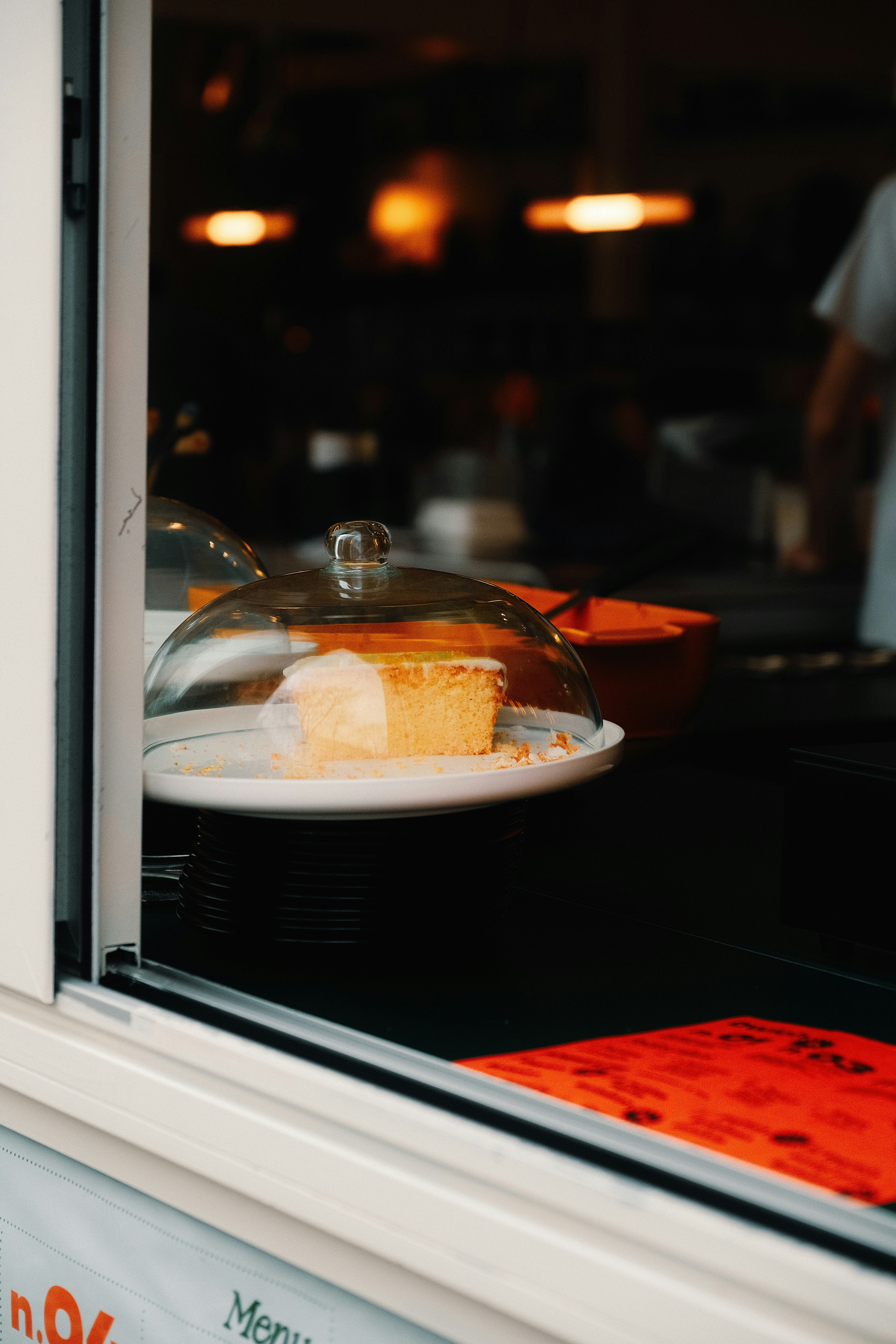 Bread Under Glass: A Quiet Window Bakery Display