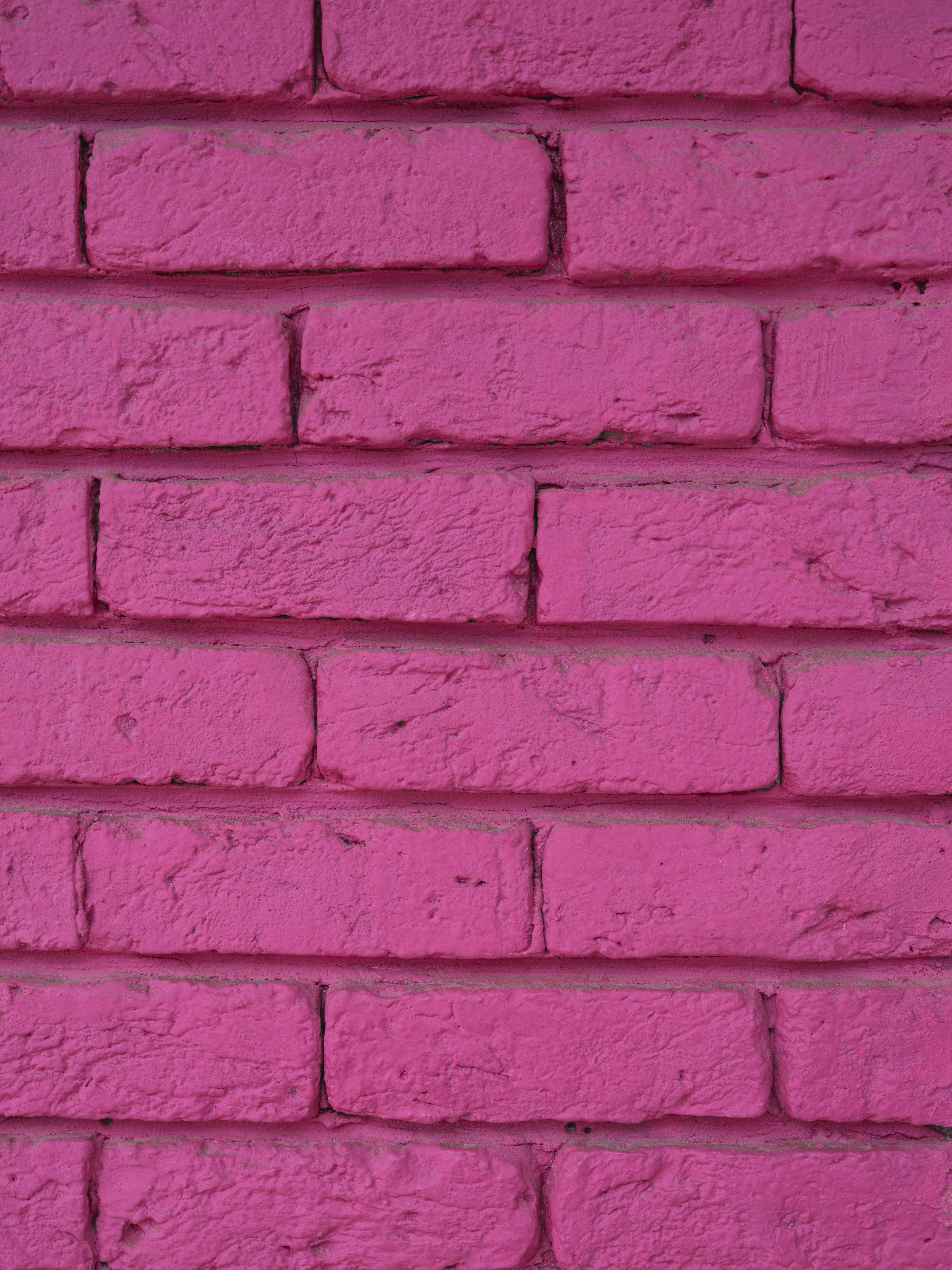 pink brick wall texture