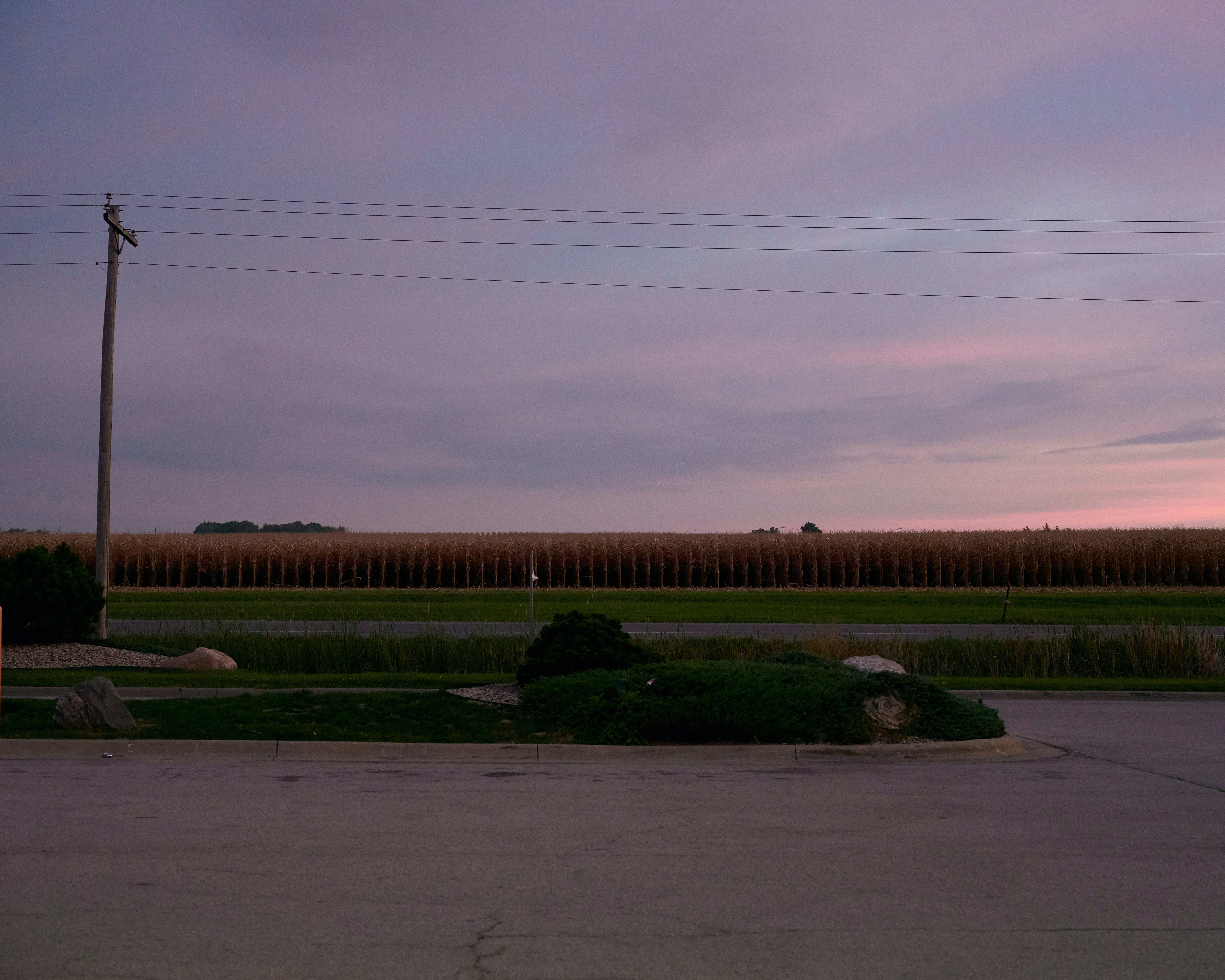 A stop sign sitting on the side of a road photo – Free Nebraska Image ...