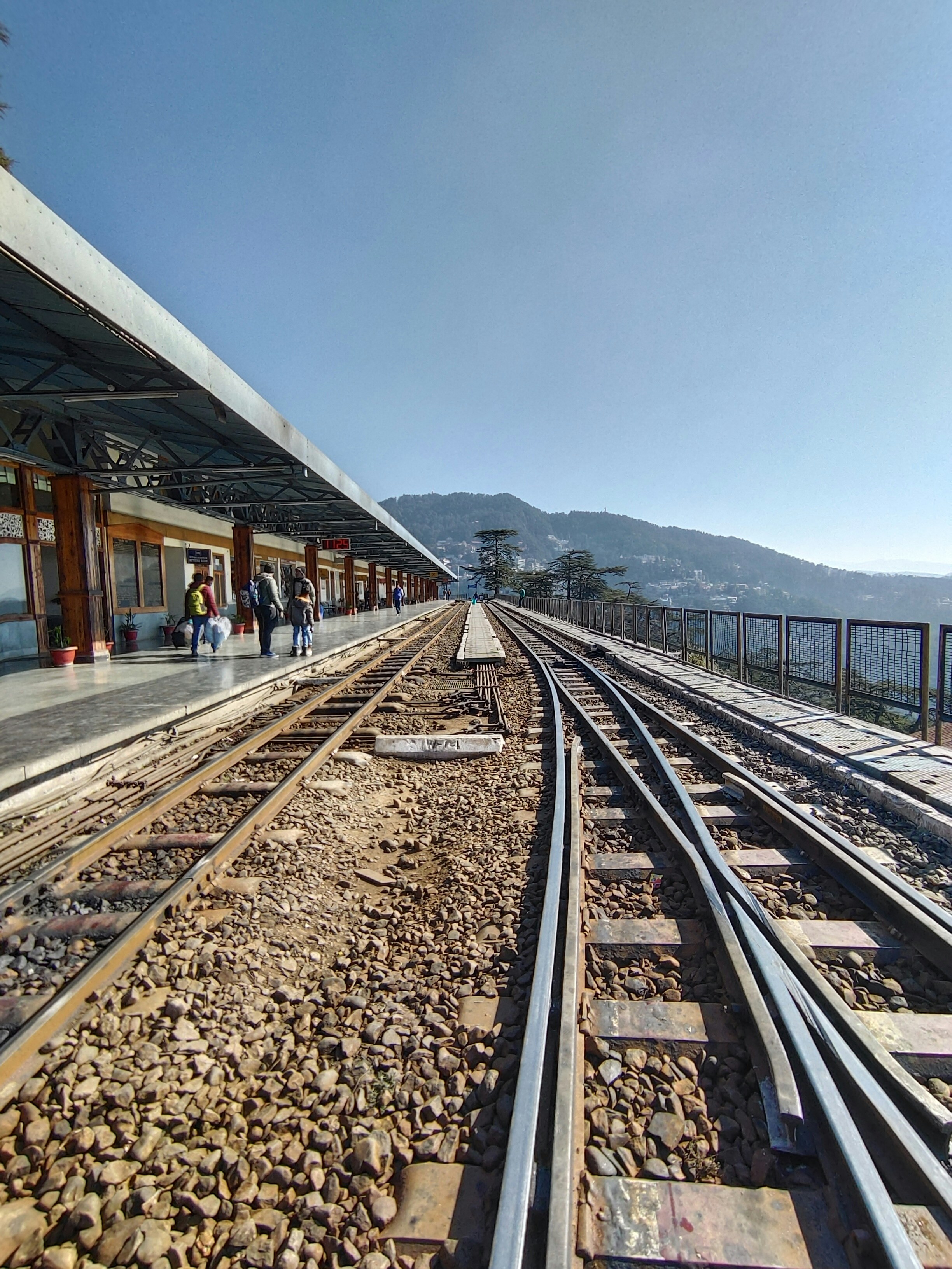 Hill side Railway station