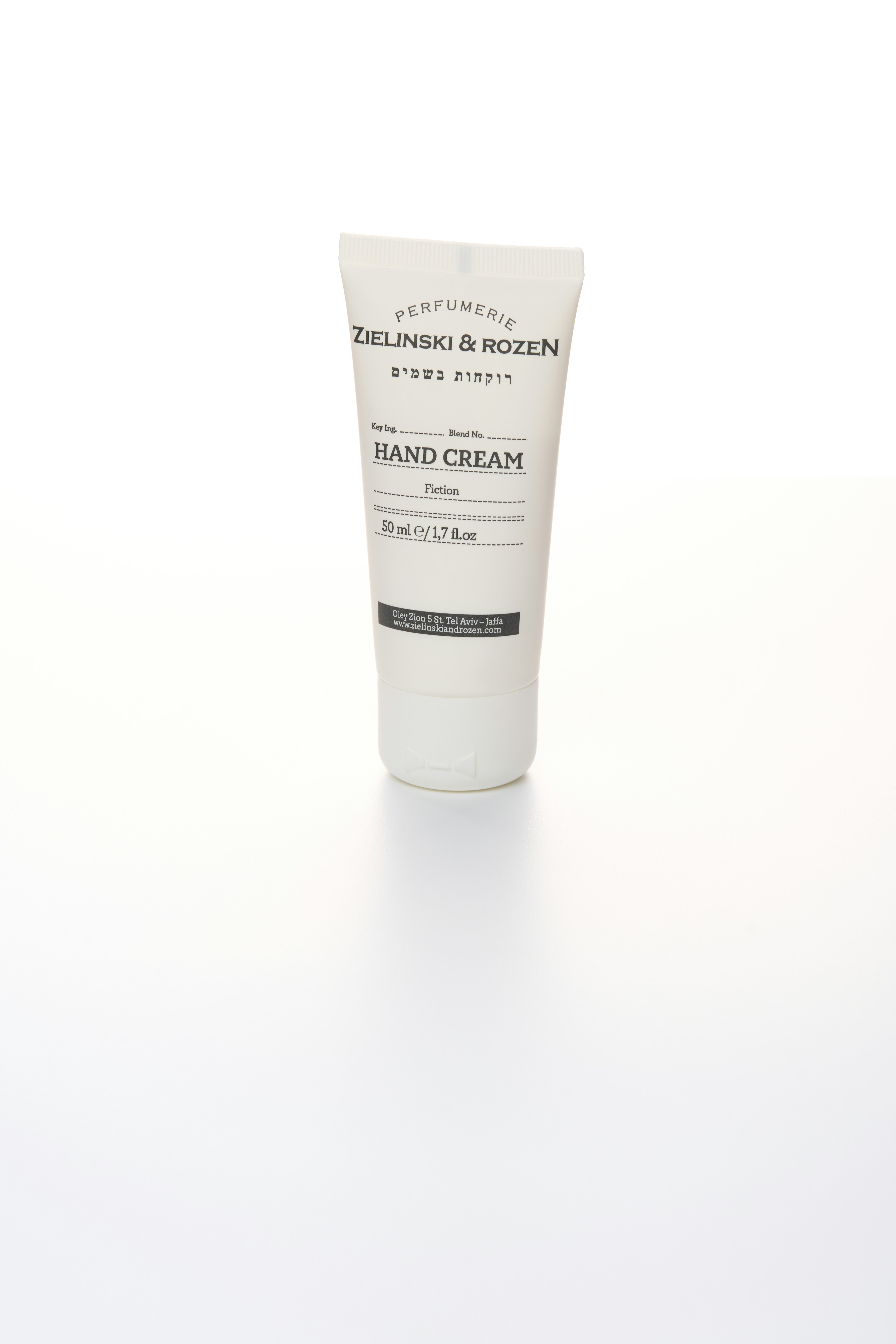 hand cream Zielinski & Rozen | a tube of hand cream on a white surface