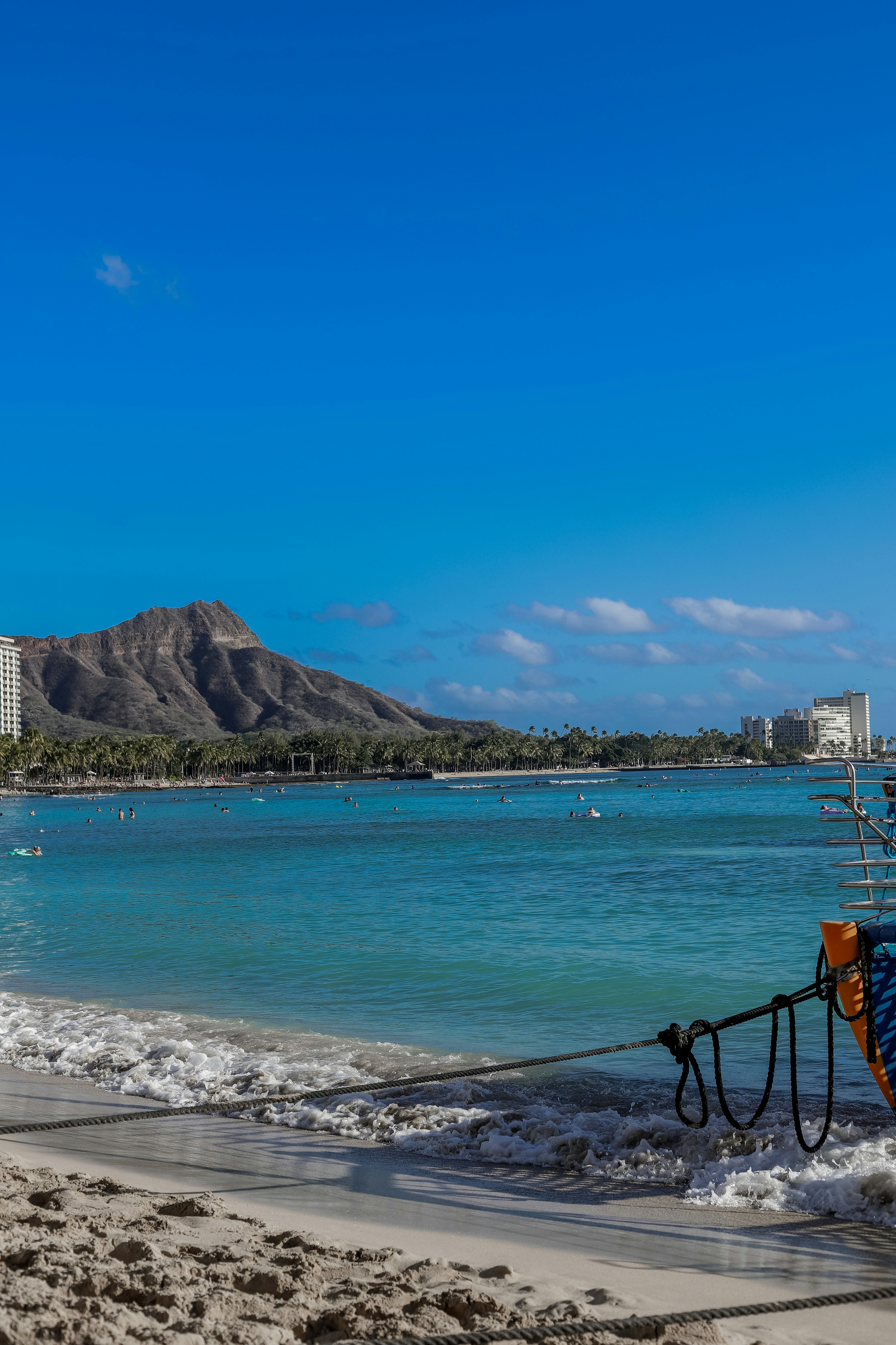 Azure Coastline Under clear Paradise Sky