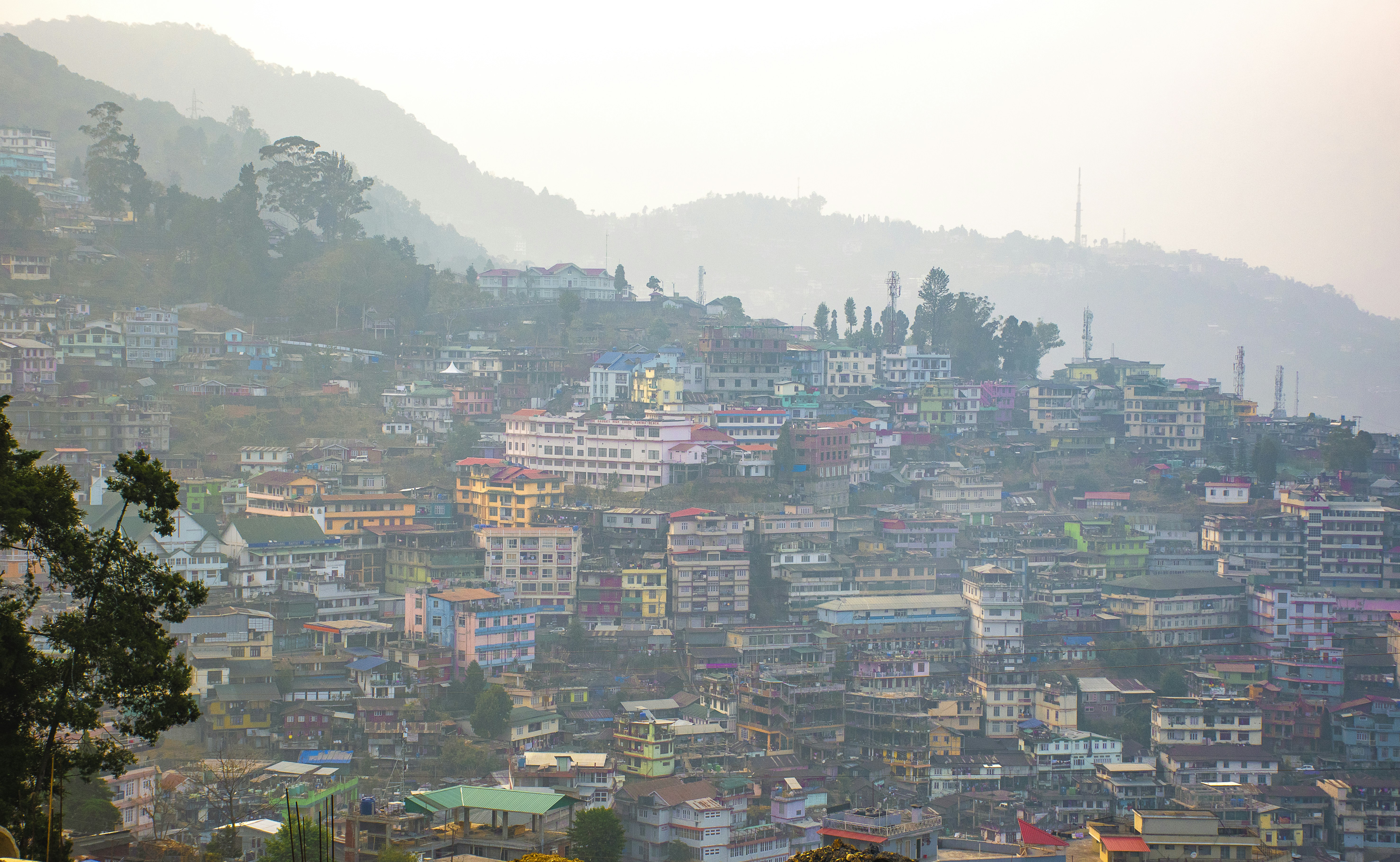 Misty Hues Over KohimaUdayaditya Barua