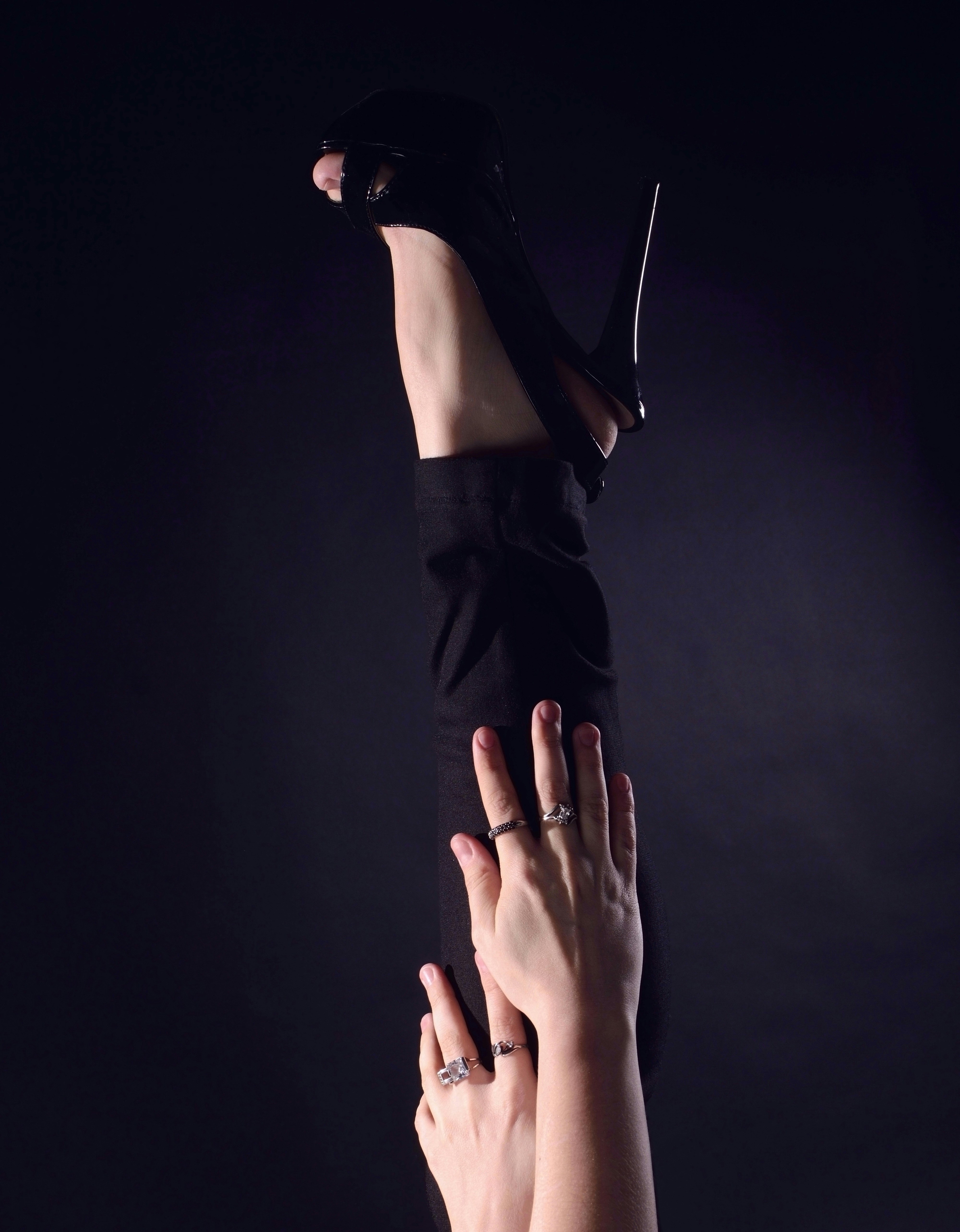 Elegance in Motion: A Dance of Hands and Heels