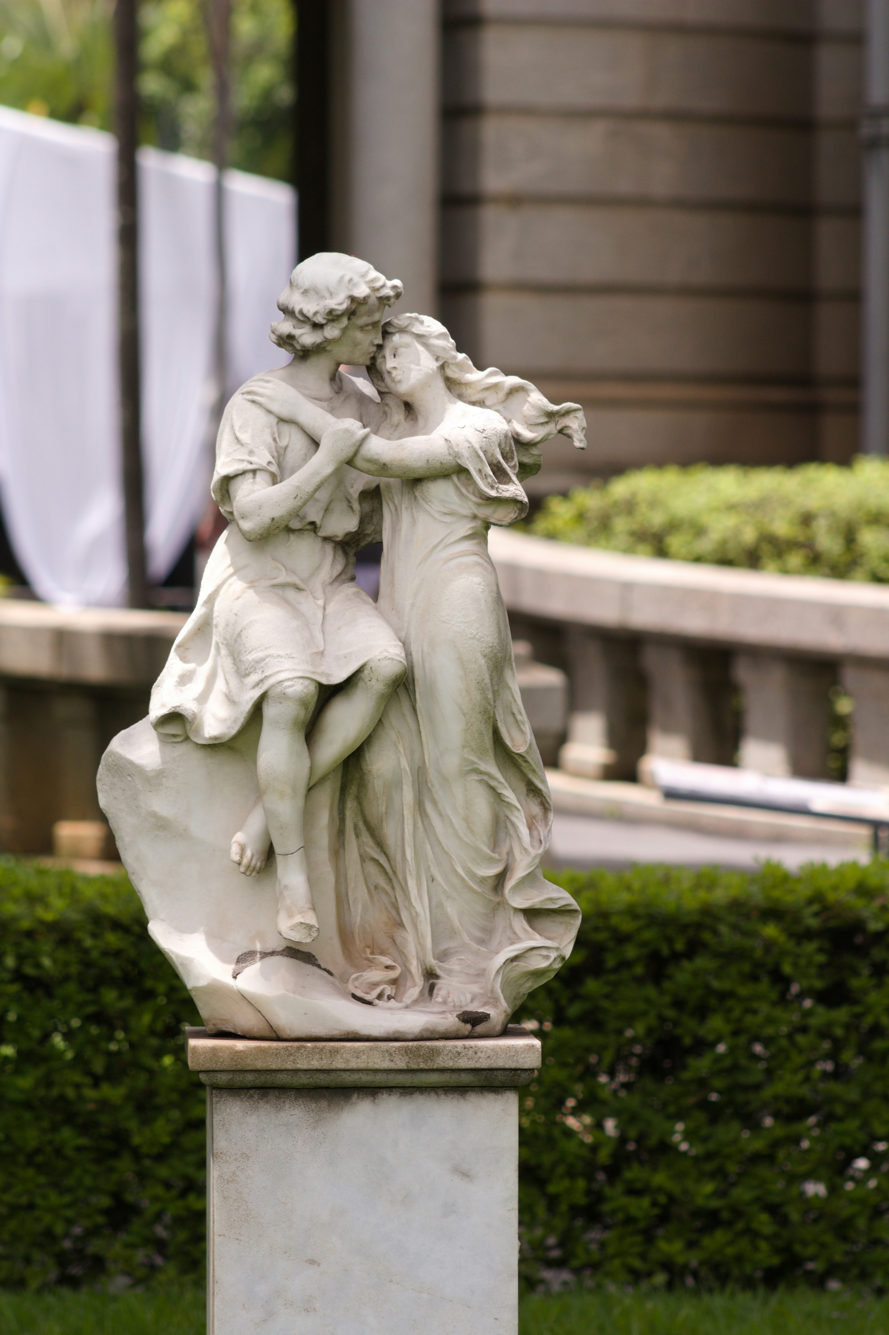 A statue of two women embracing each other photo – Free Woman Image on ...