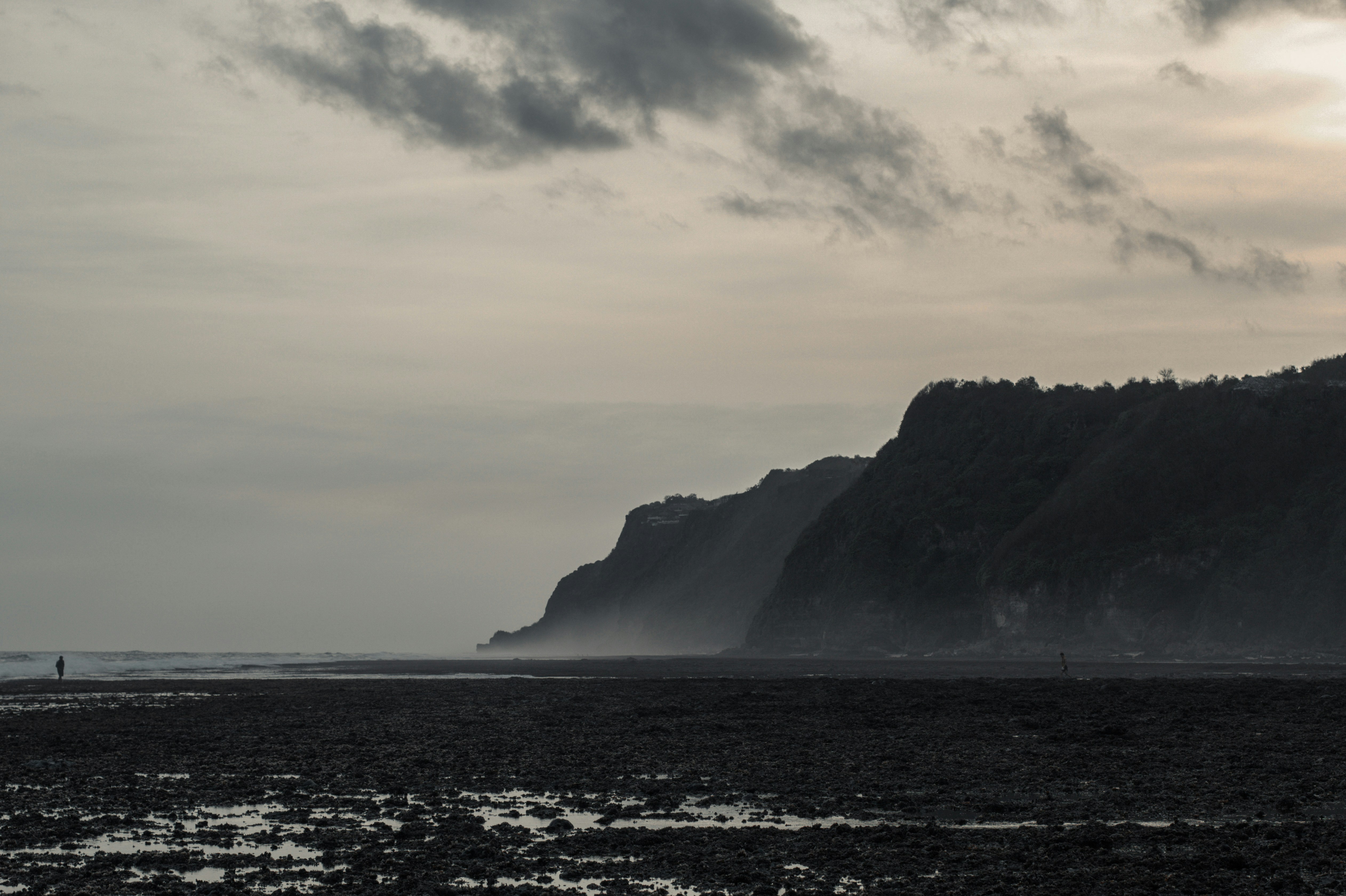 Mist-veiled Promontory at Dusk