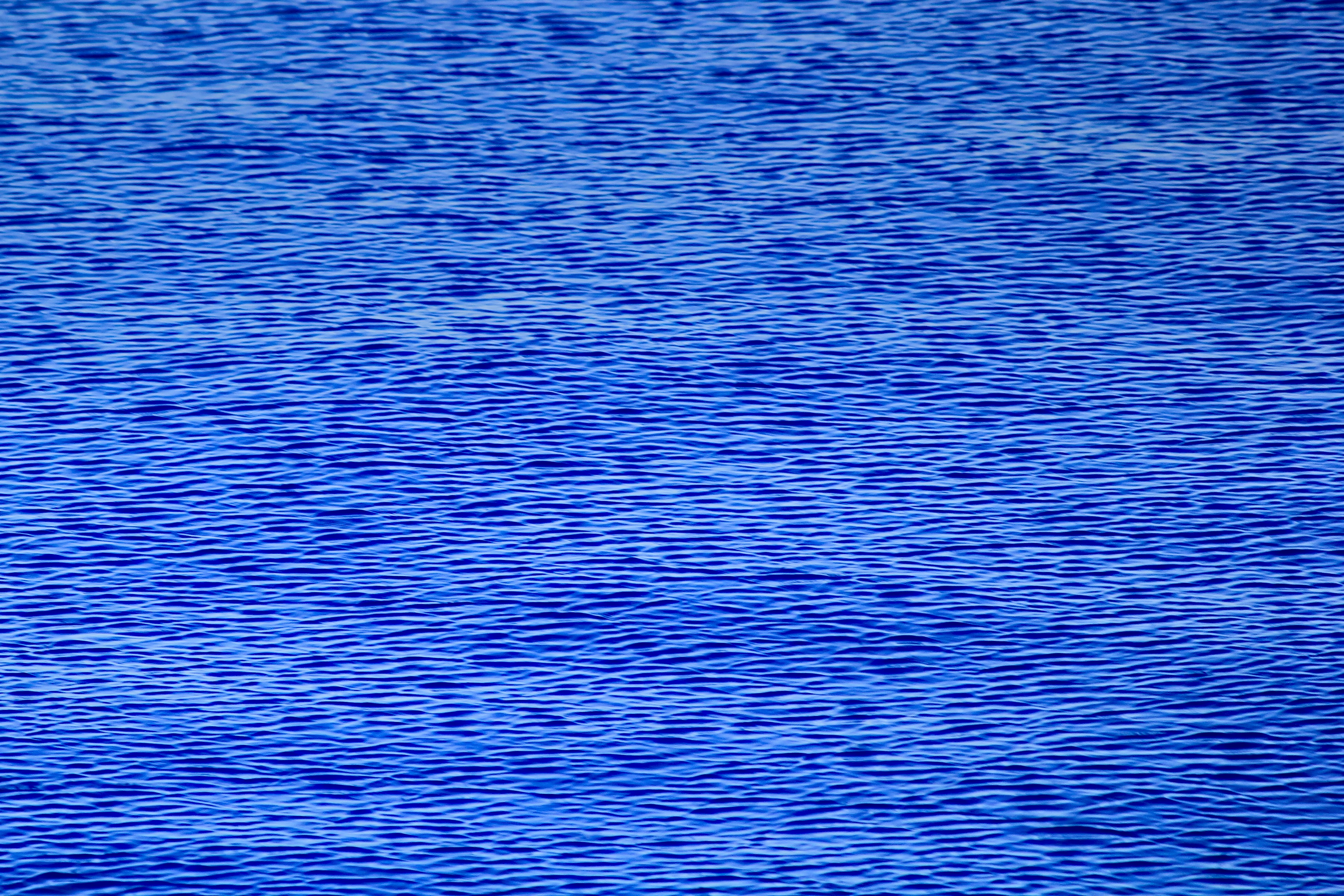 Cerulean Ripples: A Quiet Study in Blue Water Texture