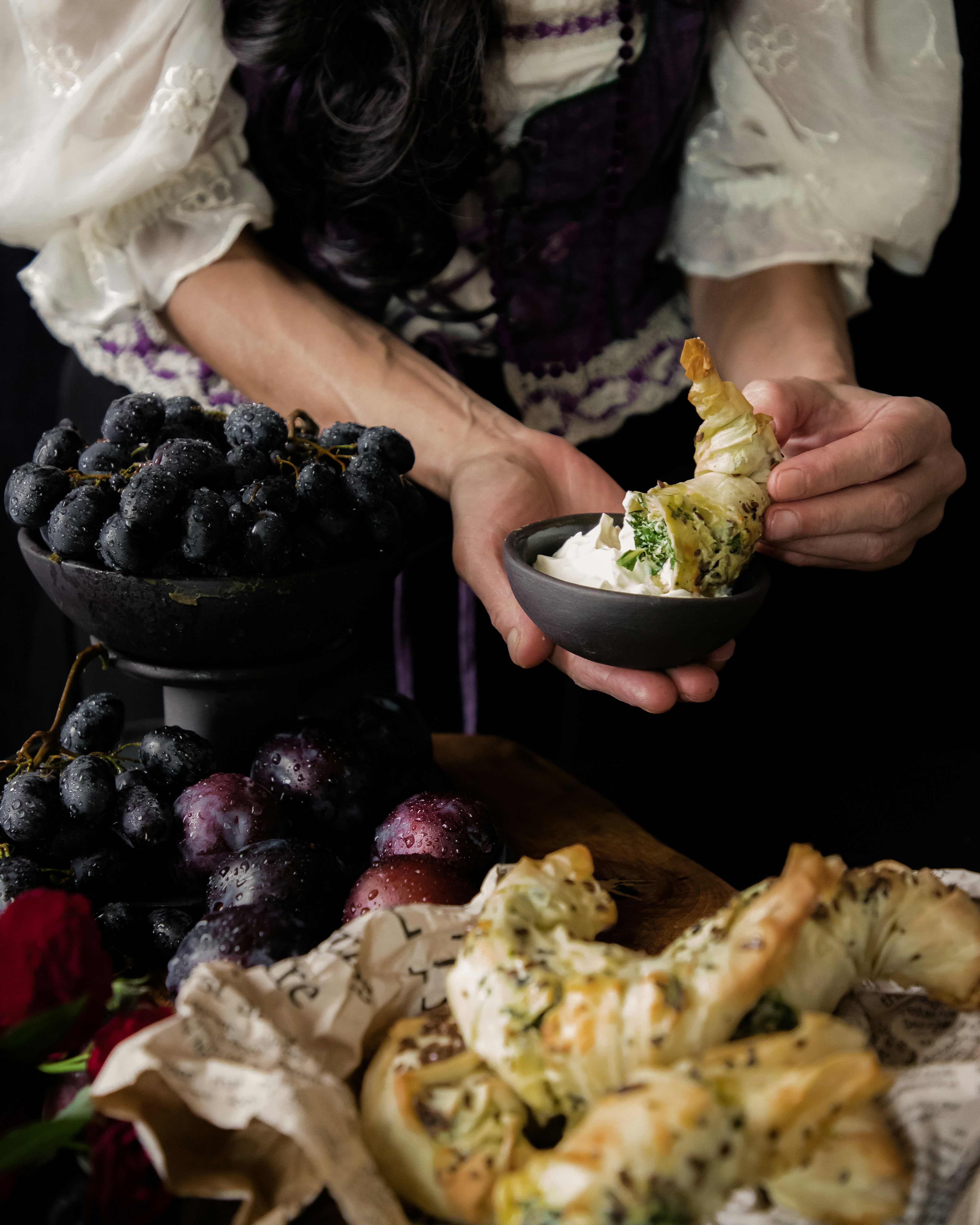 Photography: Jovan Vasiljević ; Fresh out of the oven; Veggie-filed croissants;