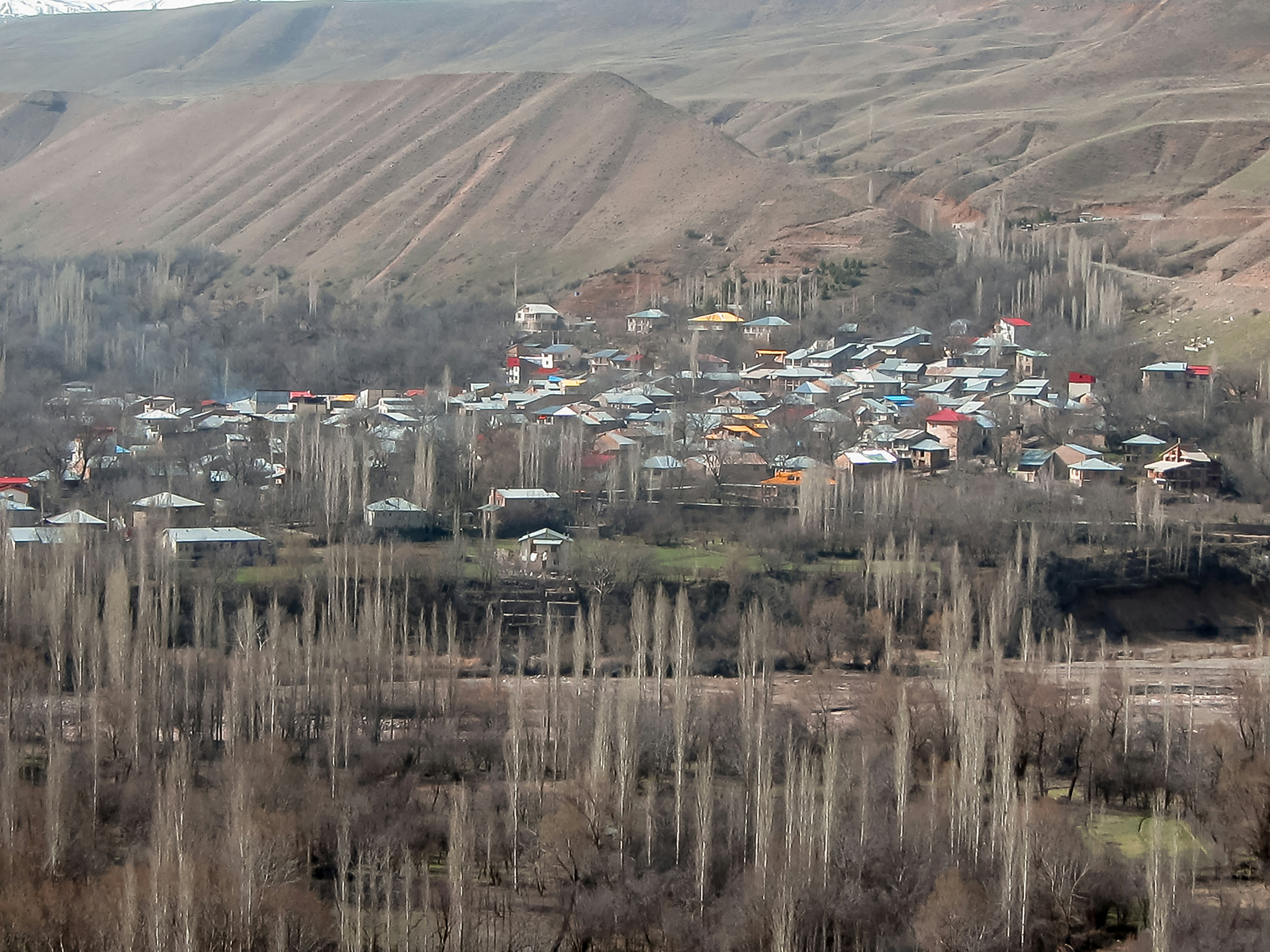 A small village in the middle of a mountainous area photo – Free Iran ...