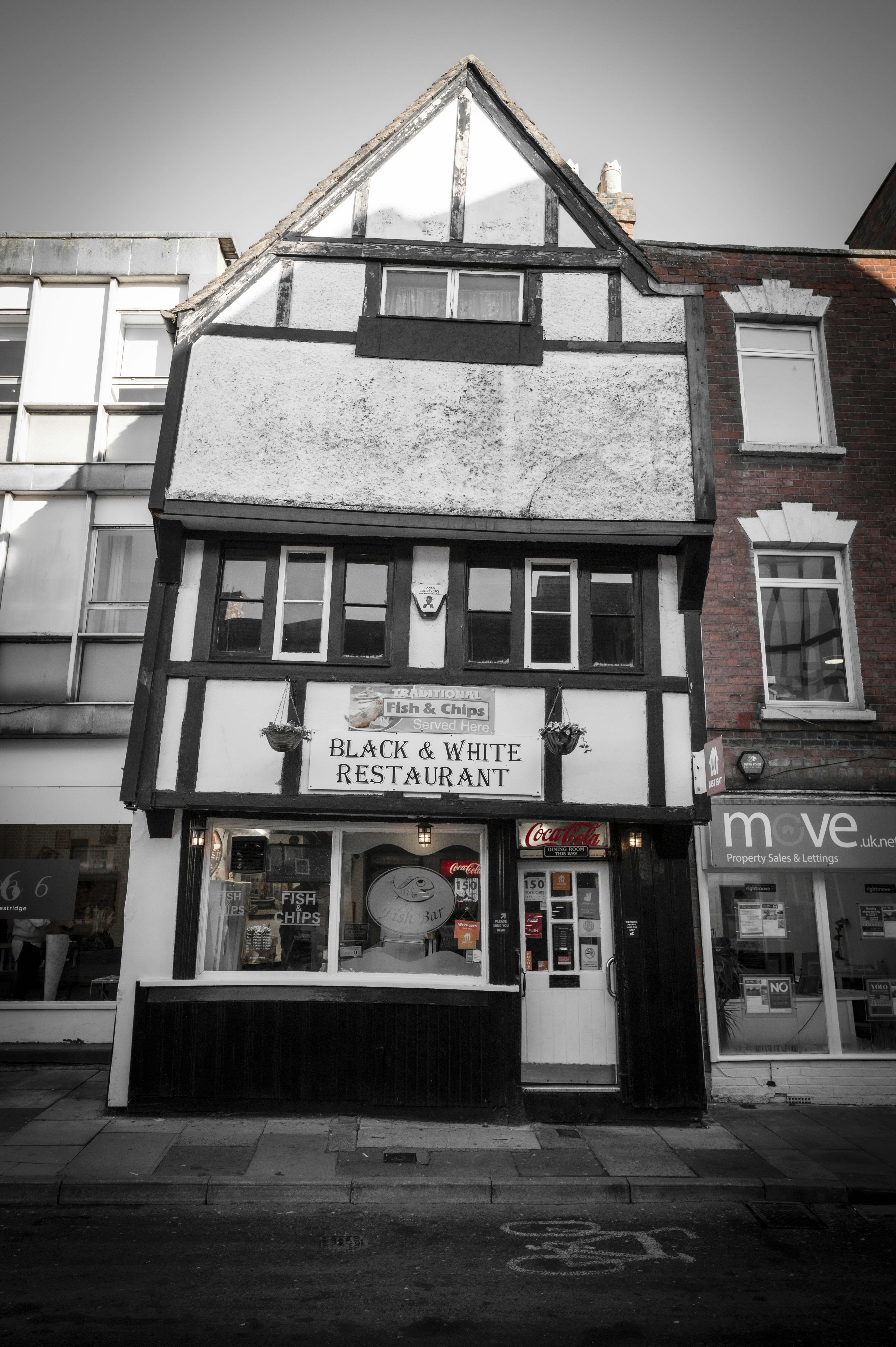 Timber-Framed Tudor Shopfront in Mono: A Quiet Street Gem